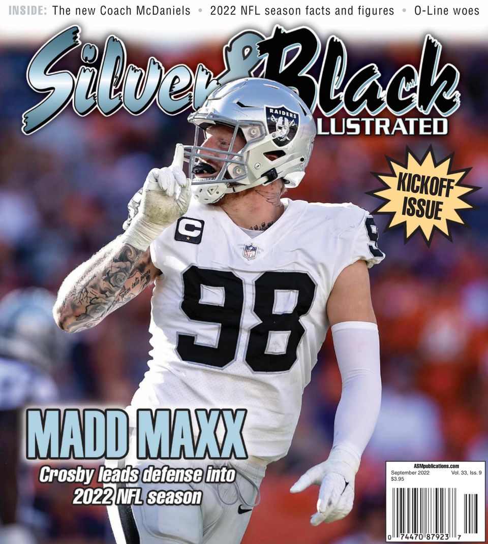 Silver And Black Illustrated Magazine