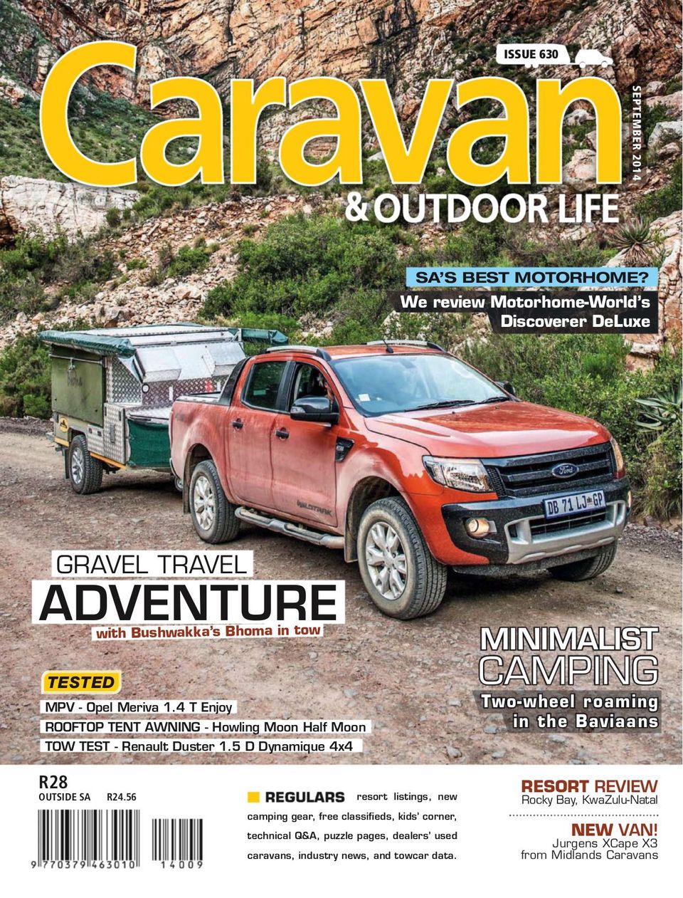 Caravan & Outdoor Life-September 2014 Magazine