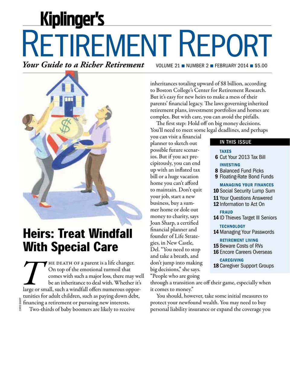 Get digital access to Kiplinger's Retirement Report - February 2014 ... Get digital access to Kiplinger's Retirement Report - February 2014 ...