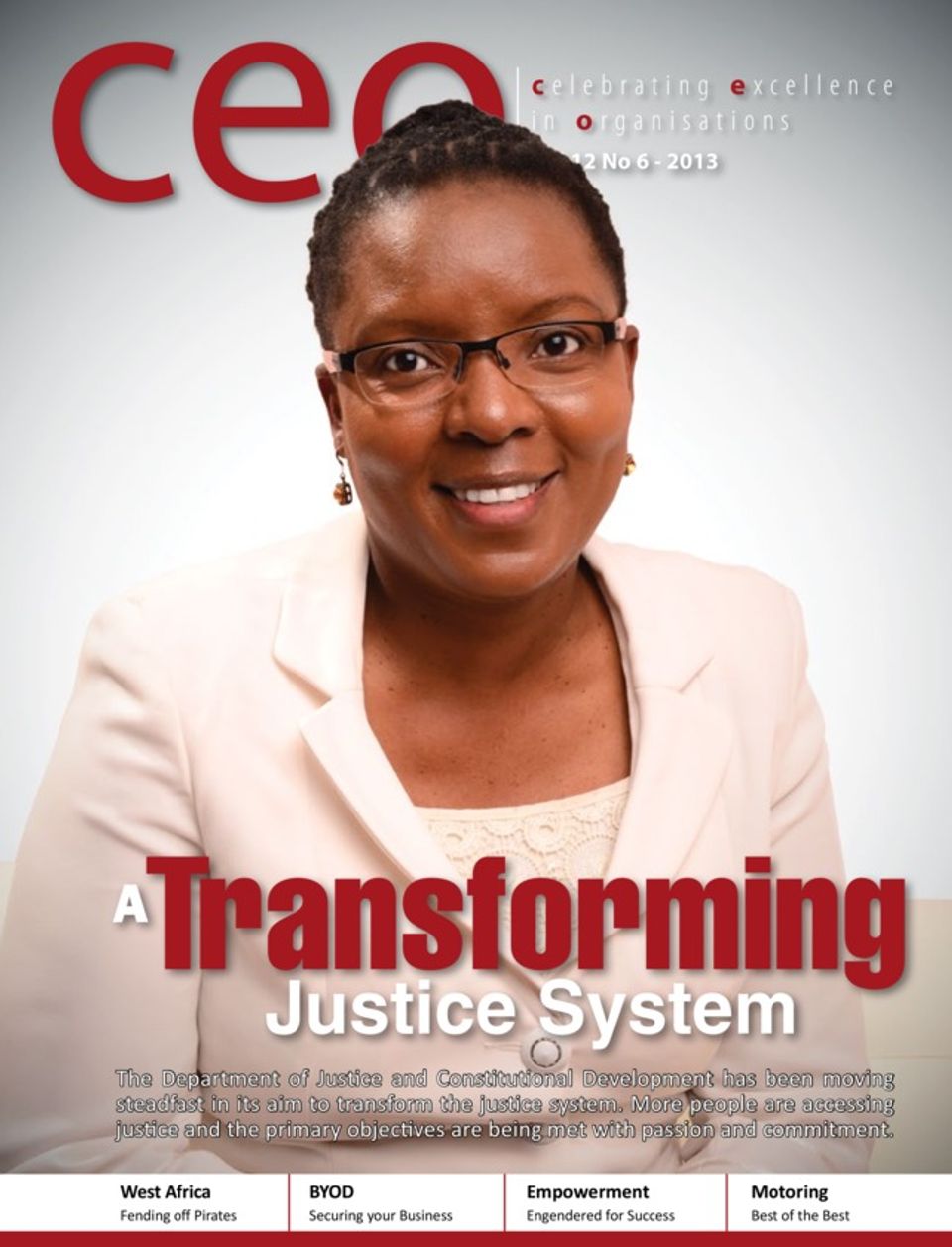 Get digital access to CEO Magazine South Africa - Issue 6,2013 issue | Magzter.com