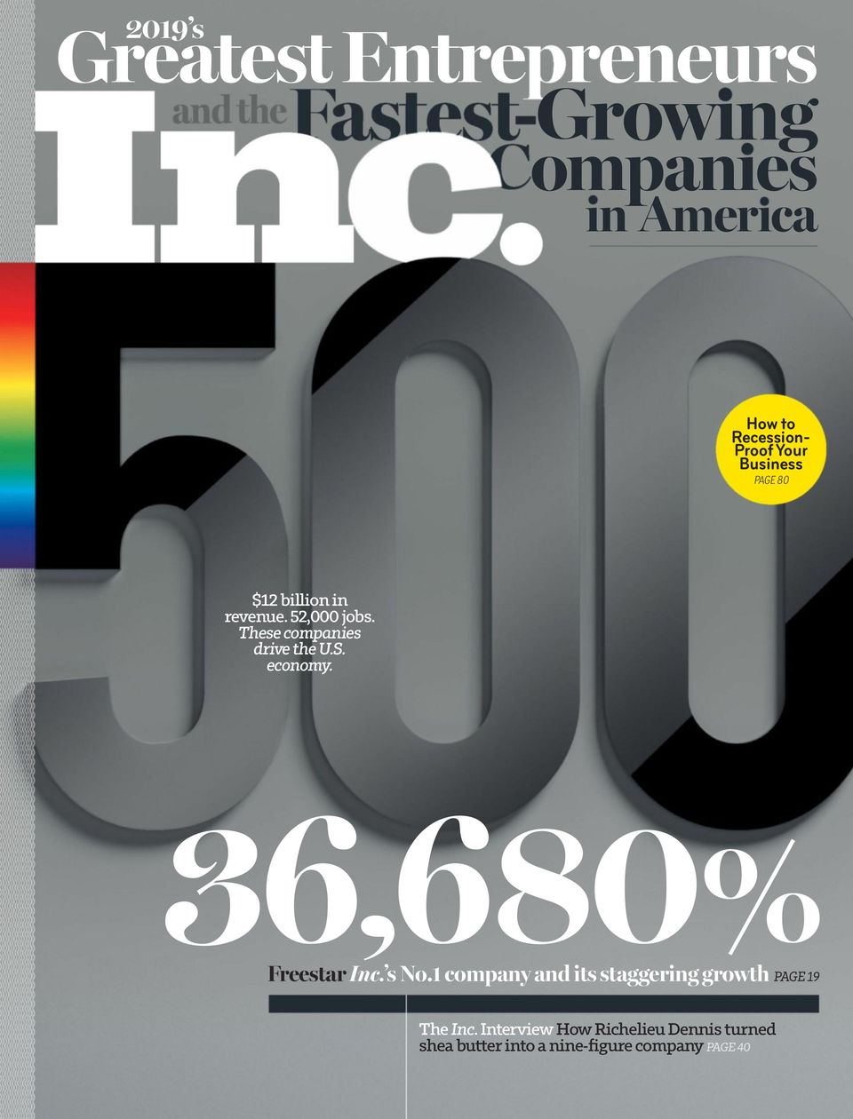 Inc.-September 2019 Magazine - Get your Digital Subscription