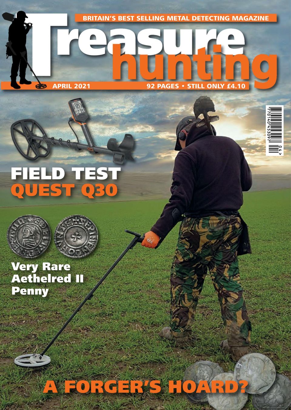 Treasure Hunting magazine-April 2021 Magazine