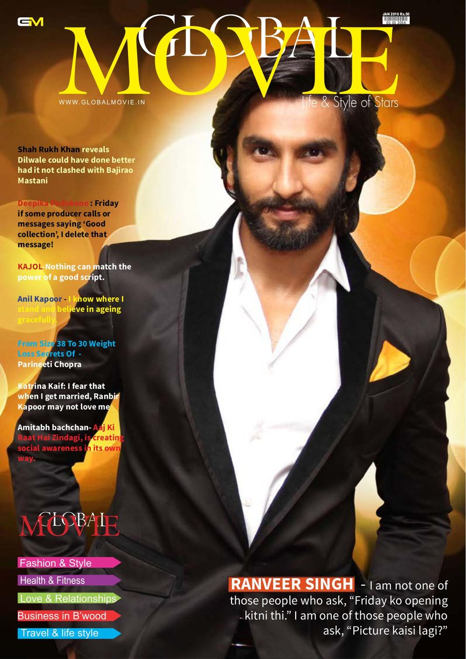 Get digital access to GLOBAL MOVIE MAGAZINE - January 2016 issue ...