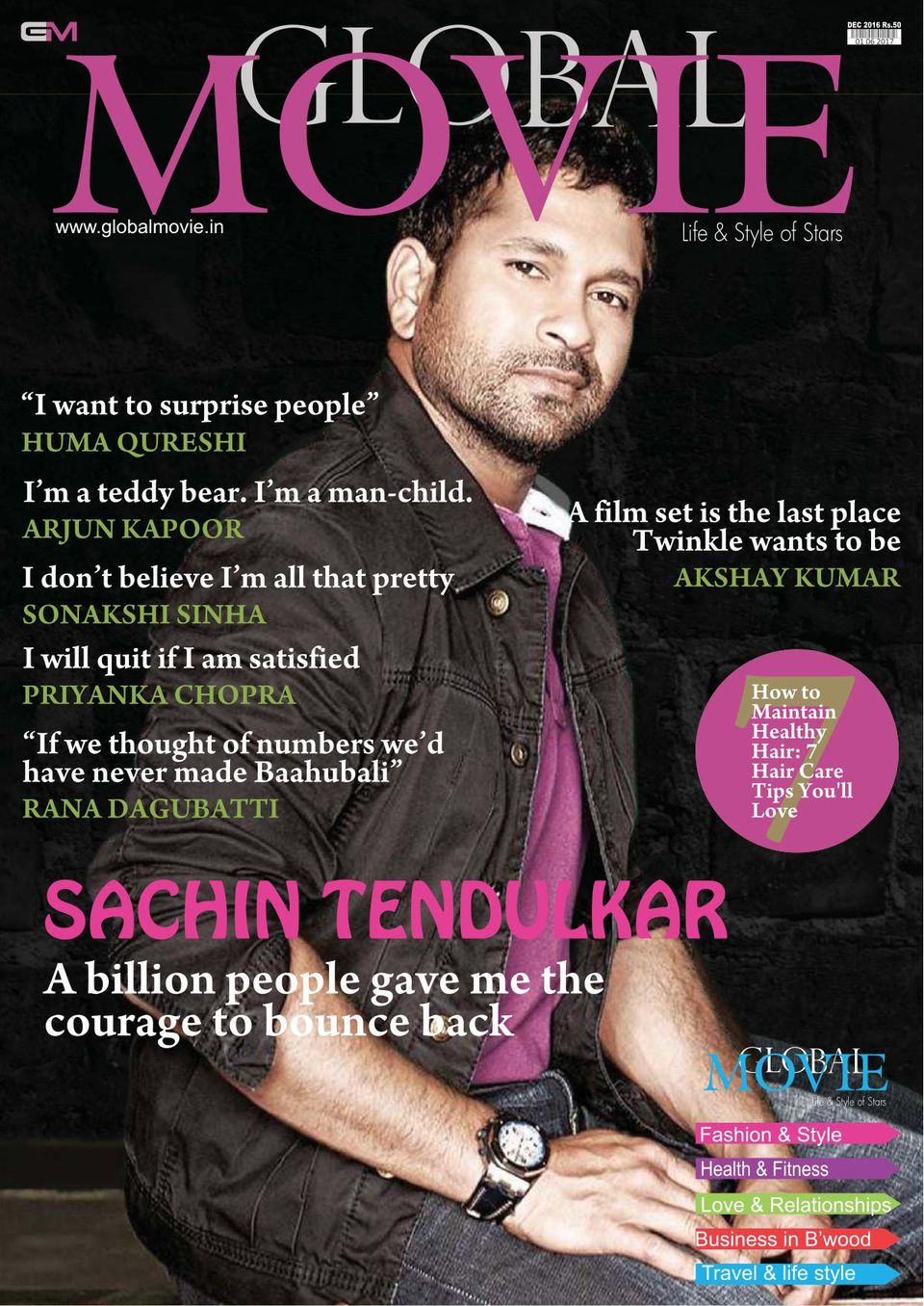 GLOBAL MOVIE MAGAZINE-June 2017 Magazine - Get your Digital Subscription