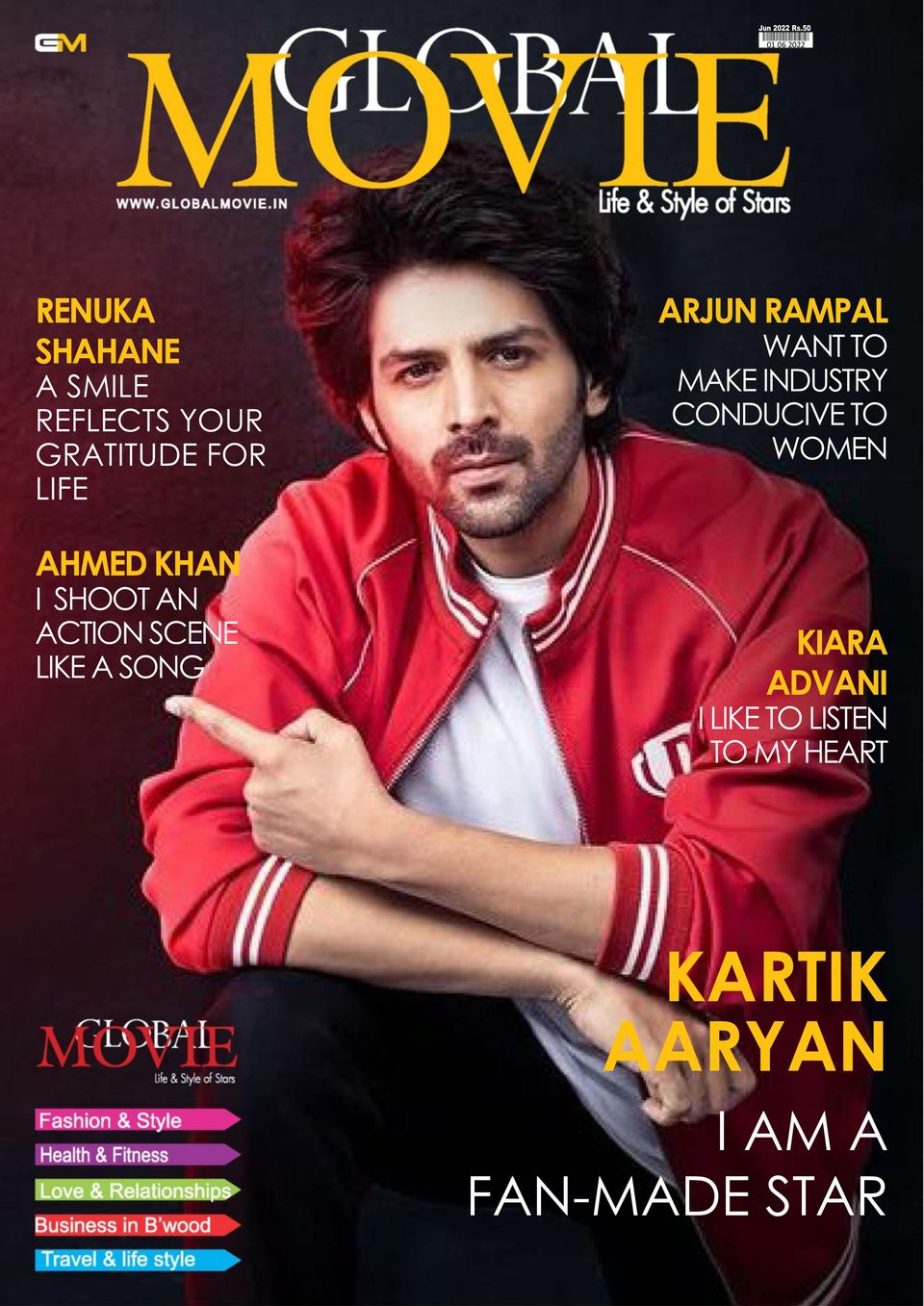 GLOBAL MOVIE MAGAZINE-June 2022 Magazine - Get your Digital Subscription