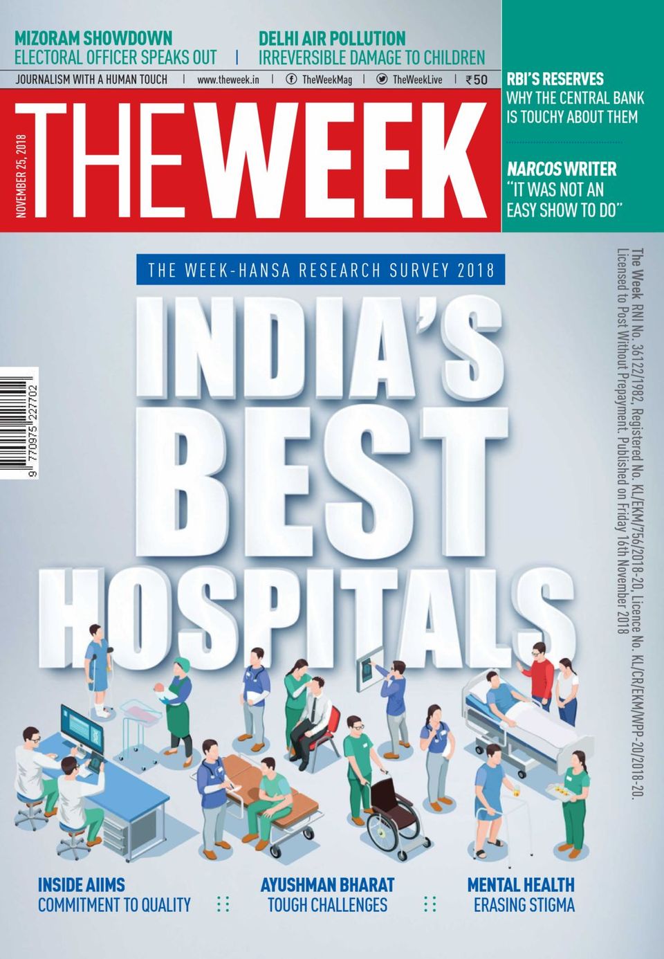 THE WEEK India-November 25, 2018 Magazine - Get your Digital Subscription