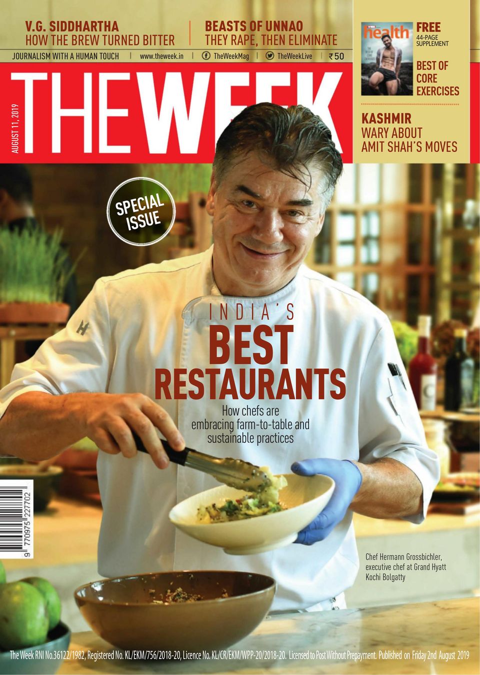 THE WEEK India-August 11, 2019 Magazine - Get your Digital Subscription
