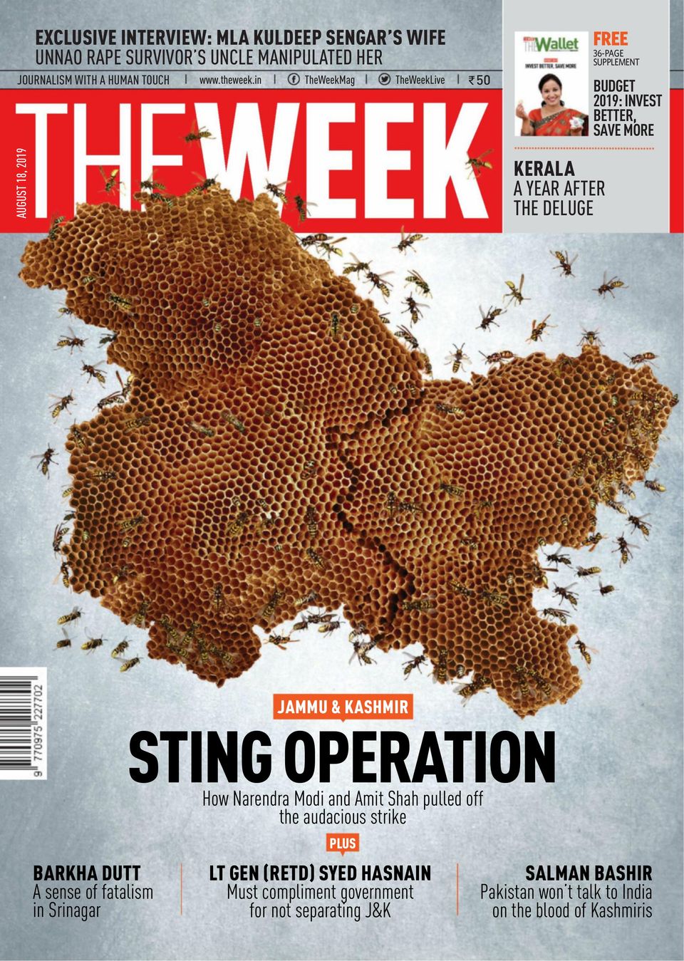 THE WEEK India-August 18, 2019 Magazine - Get your Digital Subscription