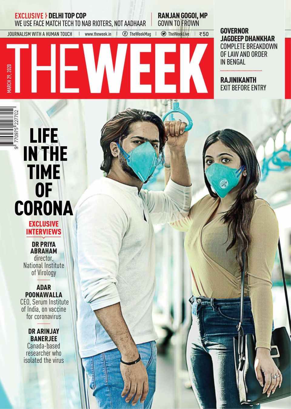 Get digital access to THE WEEK India - March 29, 2020 issue | Magzter.com