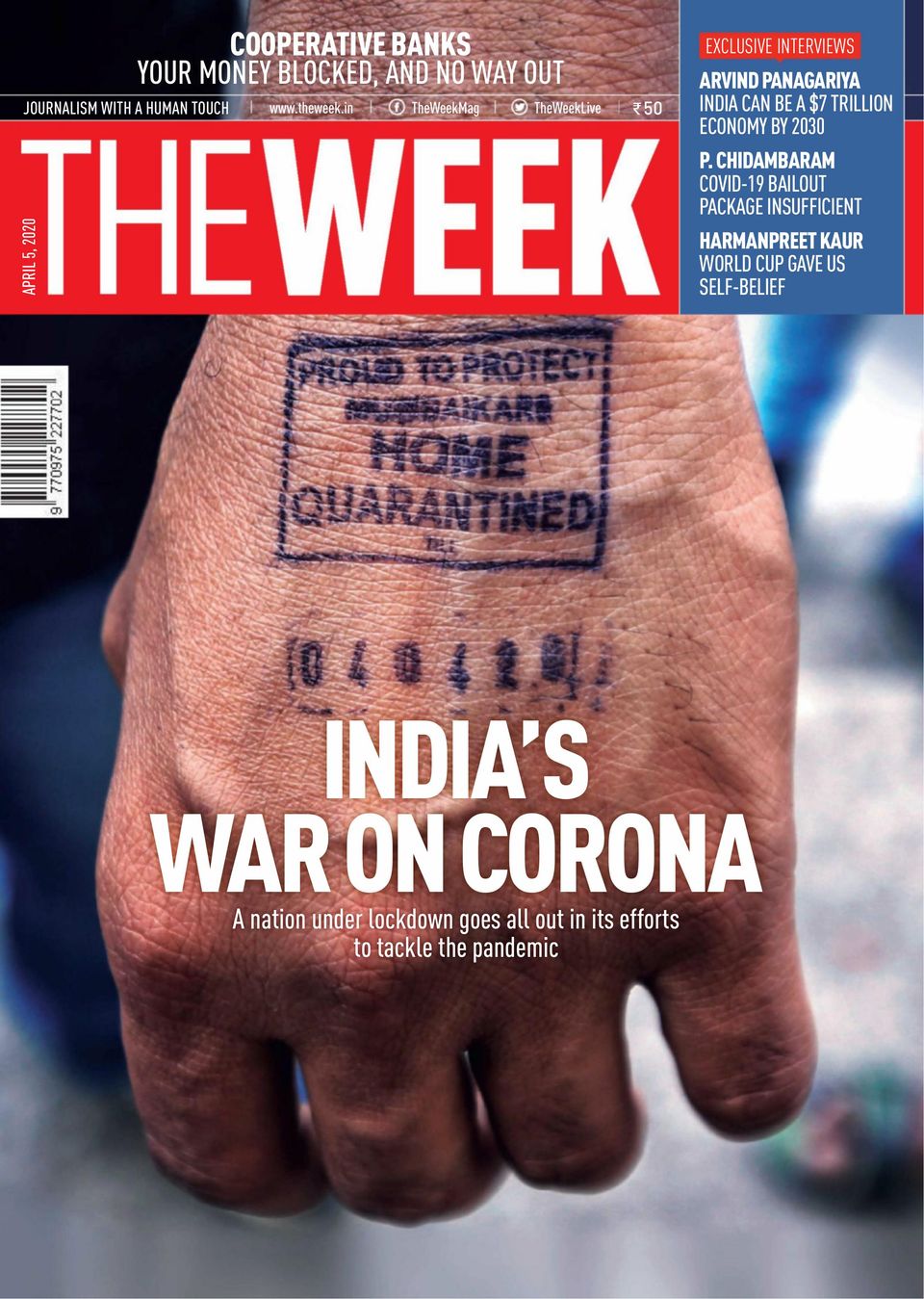THE WEEK India-April 05, 2020 Magazine - Get your Digital Subscription