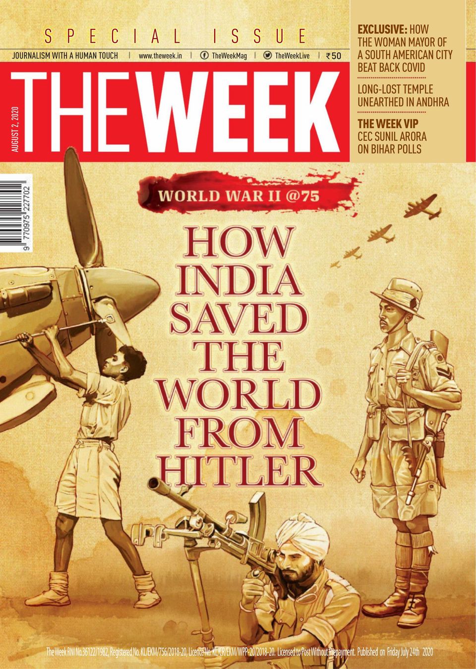 THE WEEK India-August 02 2020 Magazine - Get your Digital Subscription