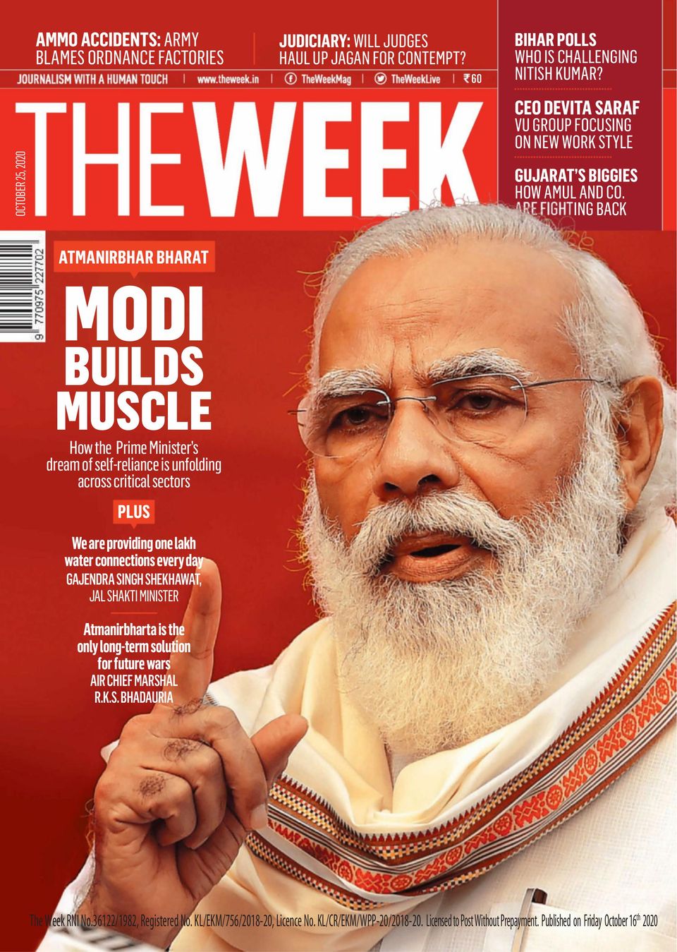 Get digital access to THE WEEK India - October 25, 2020 issue | Magzter.com