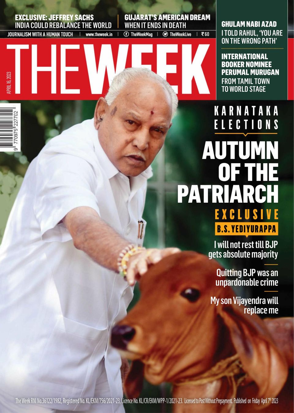 THE WEEK India-April 16, 2023 Magazine - Get your Digital Subscription