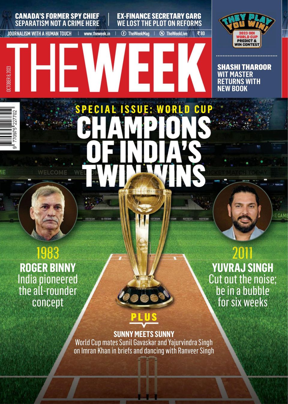 Get digital access to THE WEEK India - October 08, 2023 issue | Magzter.com
