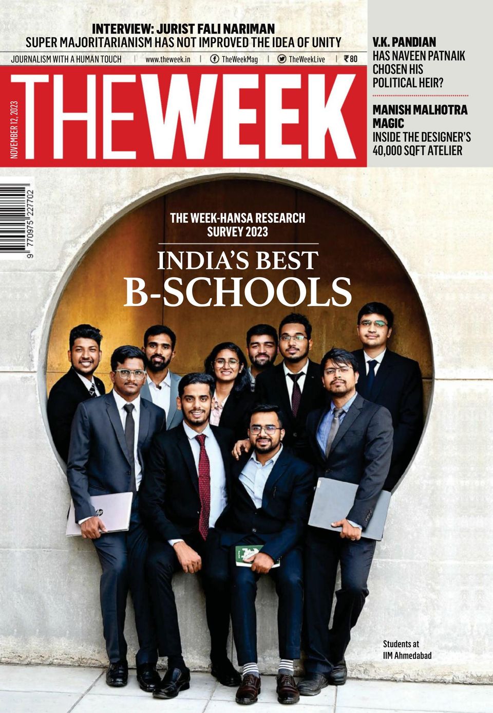 Get digital access to THE WEEK India - November 12, 2023 issue ...