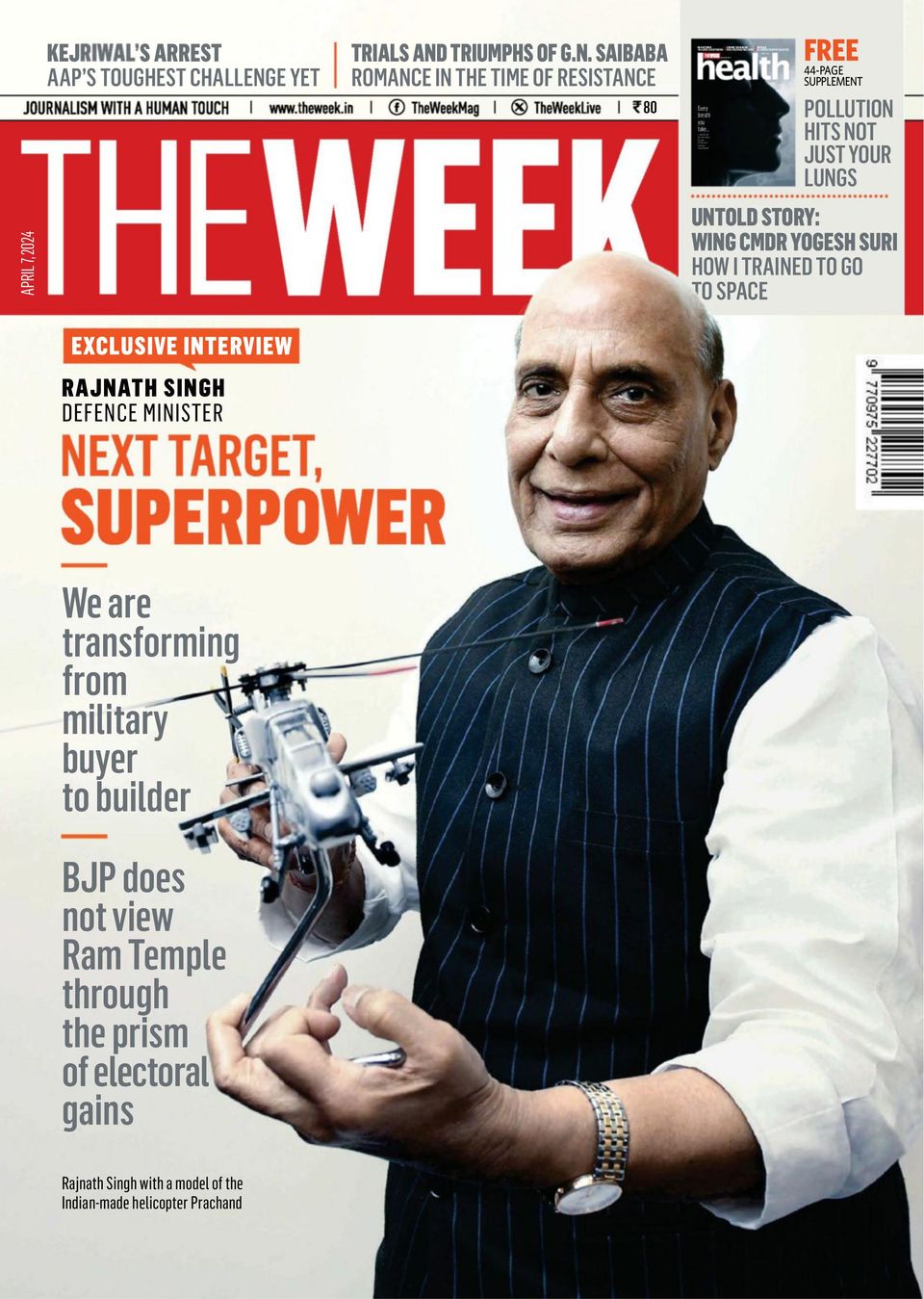 THE WEEK India-April 07, 2024 Magazine - Get your Digital Subscription