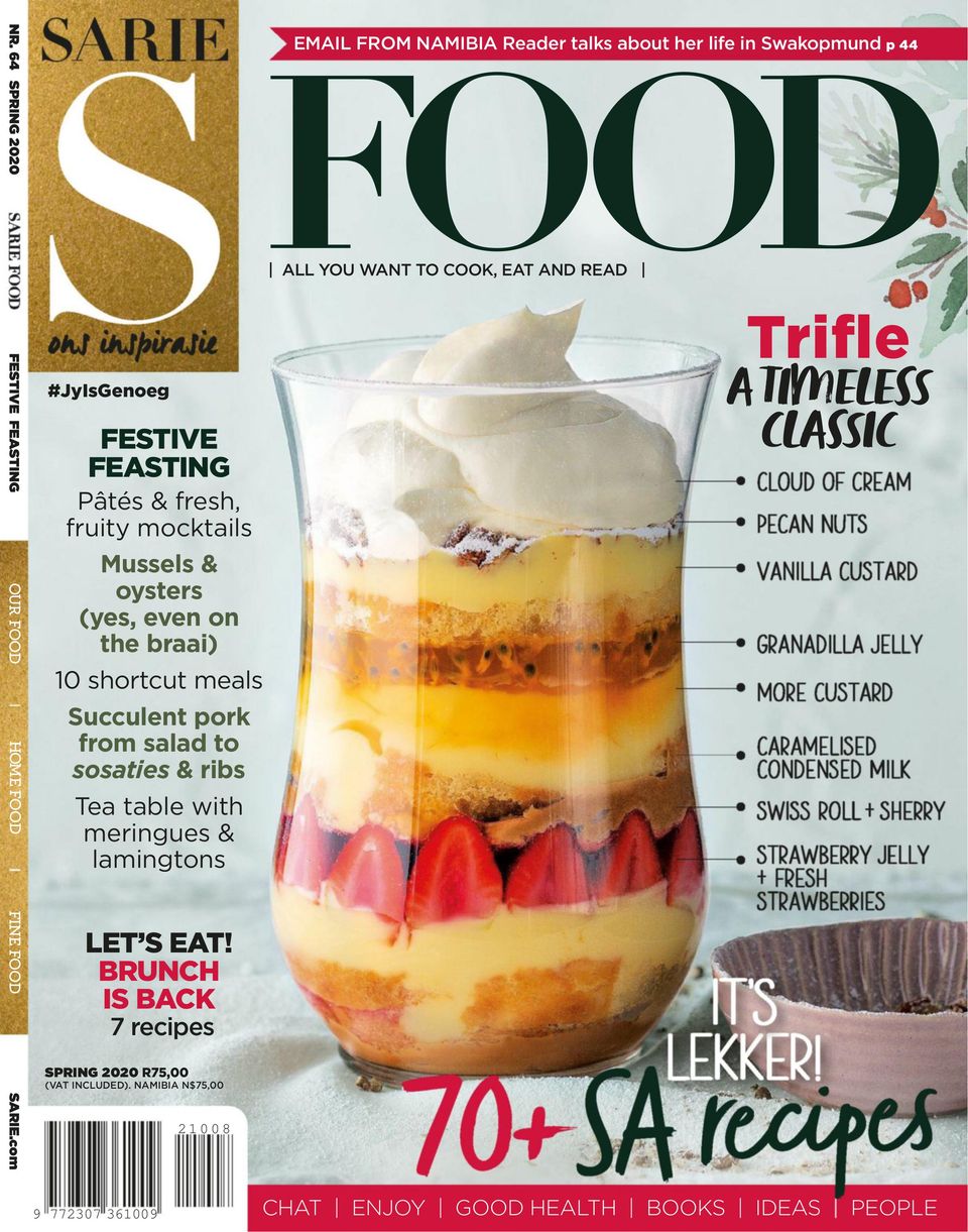 Get digital access to SARIE FOOD - Spring 2020 issue | Magzter.com