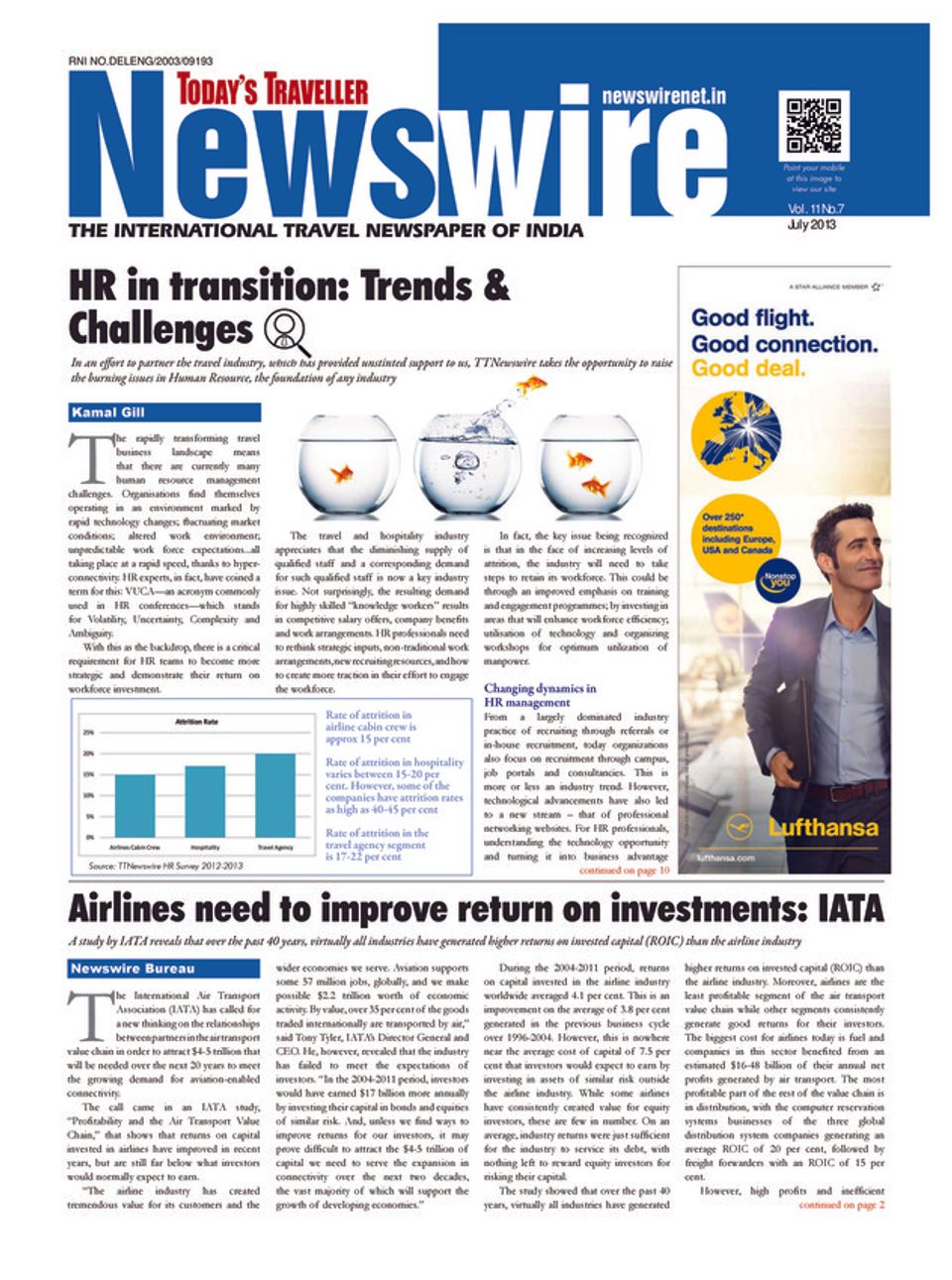 Newswire-July 2013 Magazine - Get your Digital Subscription