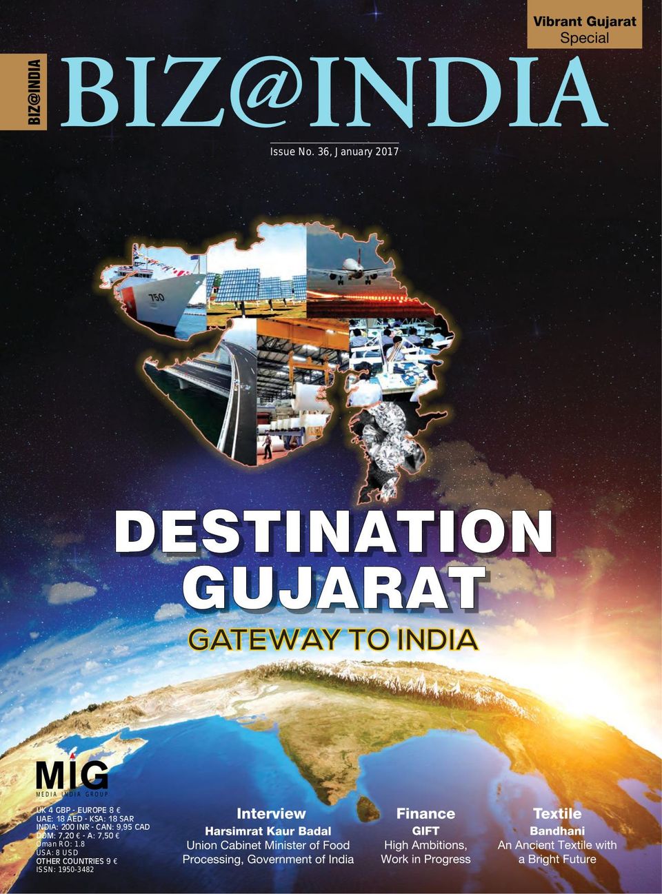 Biz@India-January 2017 - Issue 36 Magazine - Get your Digital Subscription