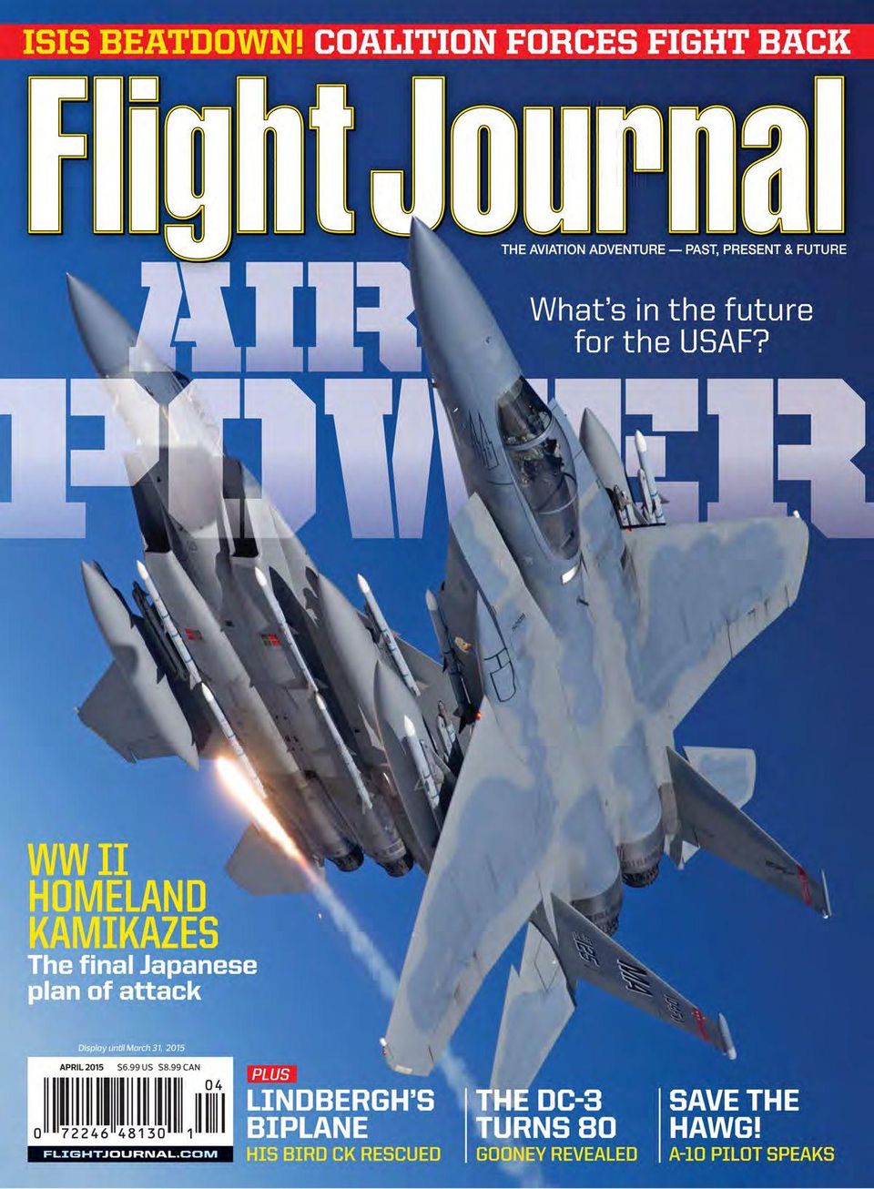 Flight Journal-April 2015 Magazine - Get your Digital Subscription