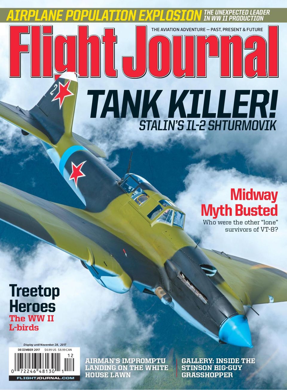 Flight Journal-December 2017 Magazine - Get your Digital Subscription