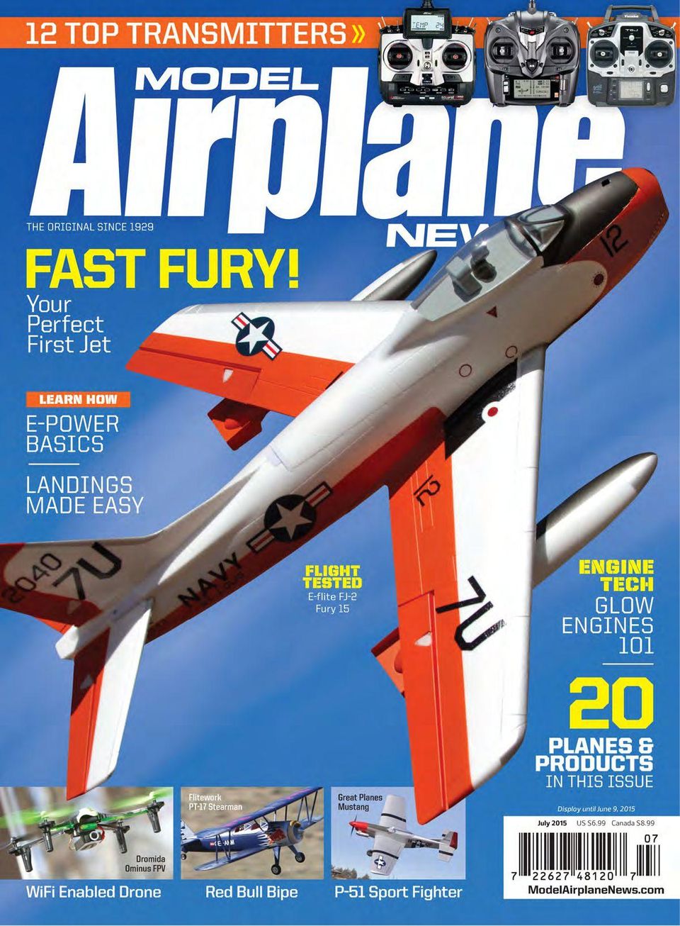 Get digital access to Model Airplane News - July 2015 issue | Magzter.com