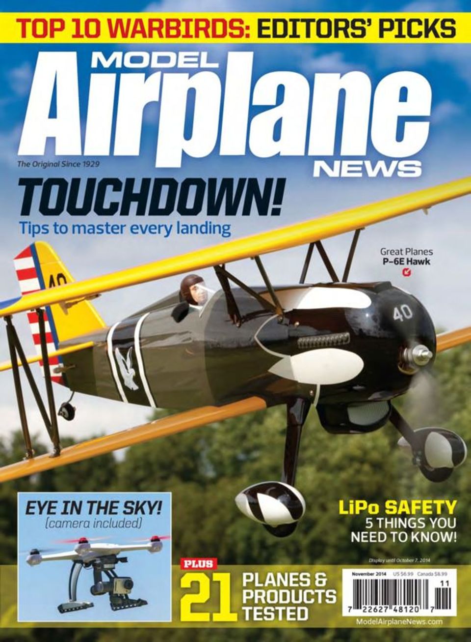 Model Airplane News-November 2014 Magazine - Get your Digital Subscription