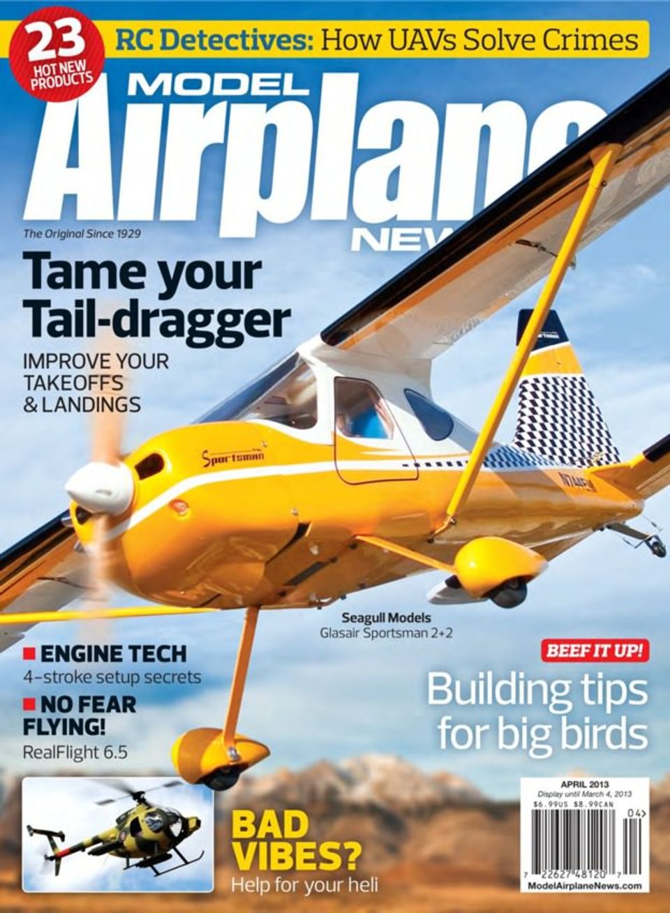 Model Airplane News-April 2013 Magazine - Get your Digital Subscription