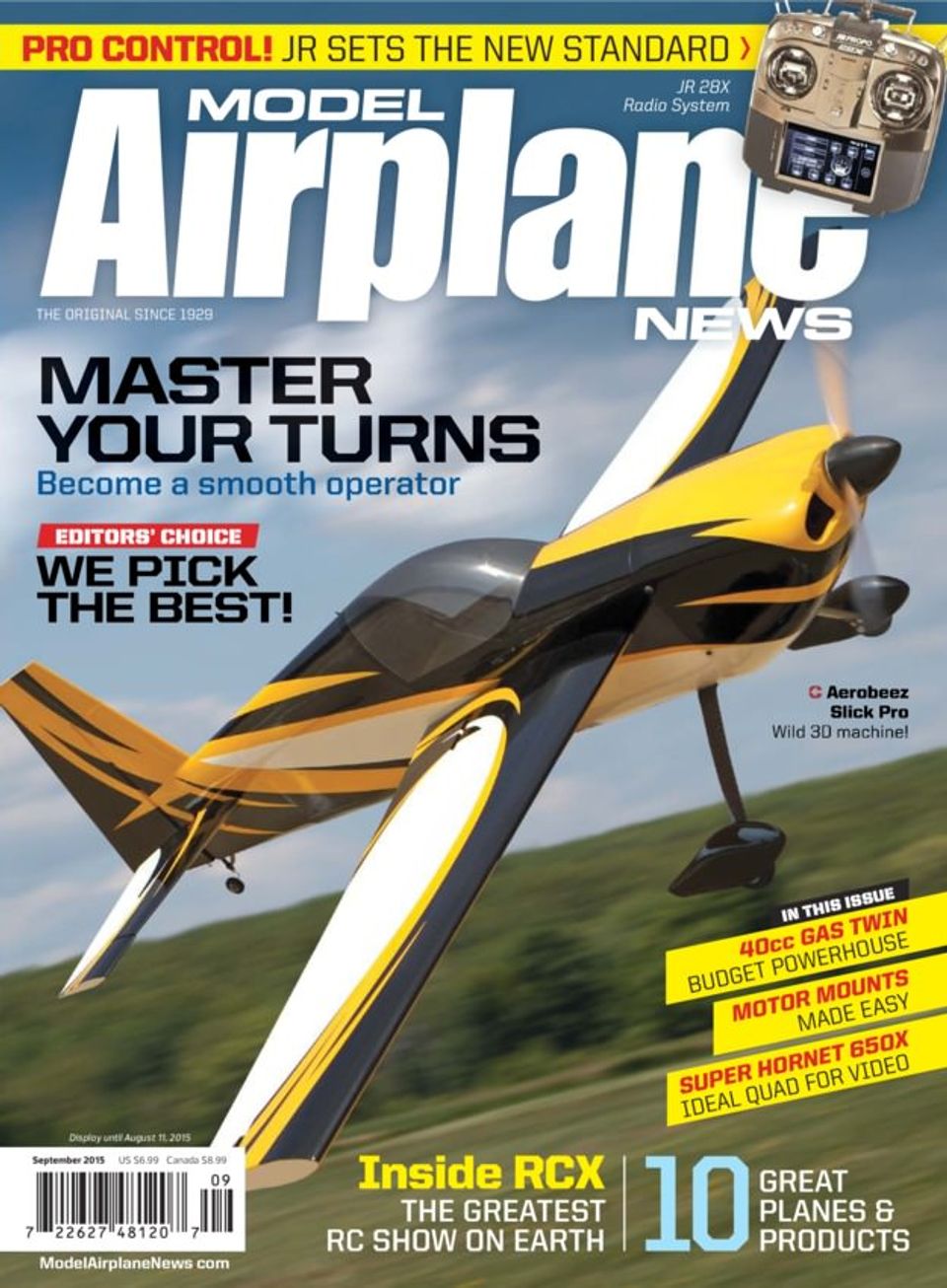 Model Airplane News-September 2015 Magazine - Get your Digital Subscription