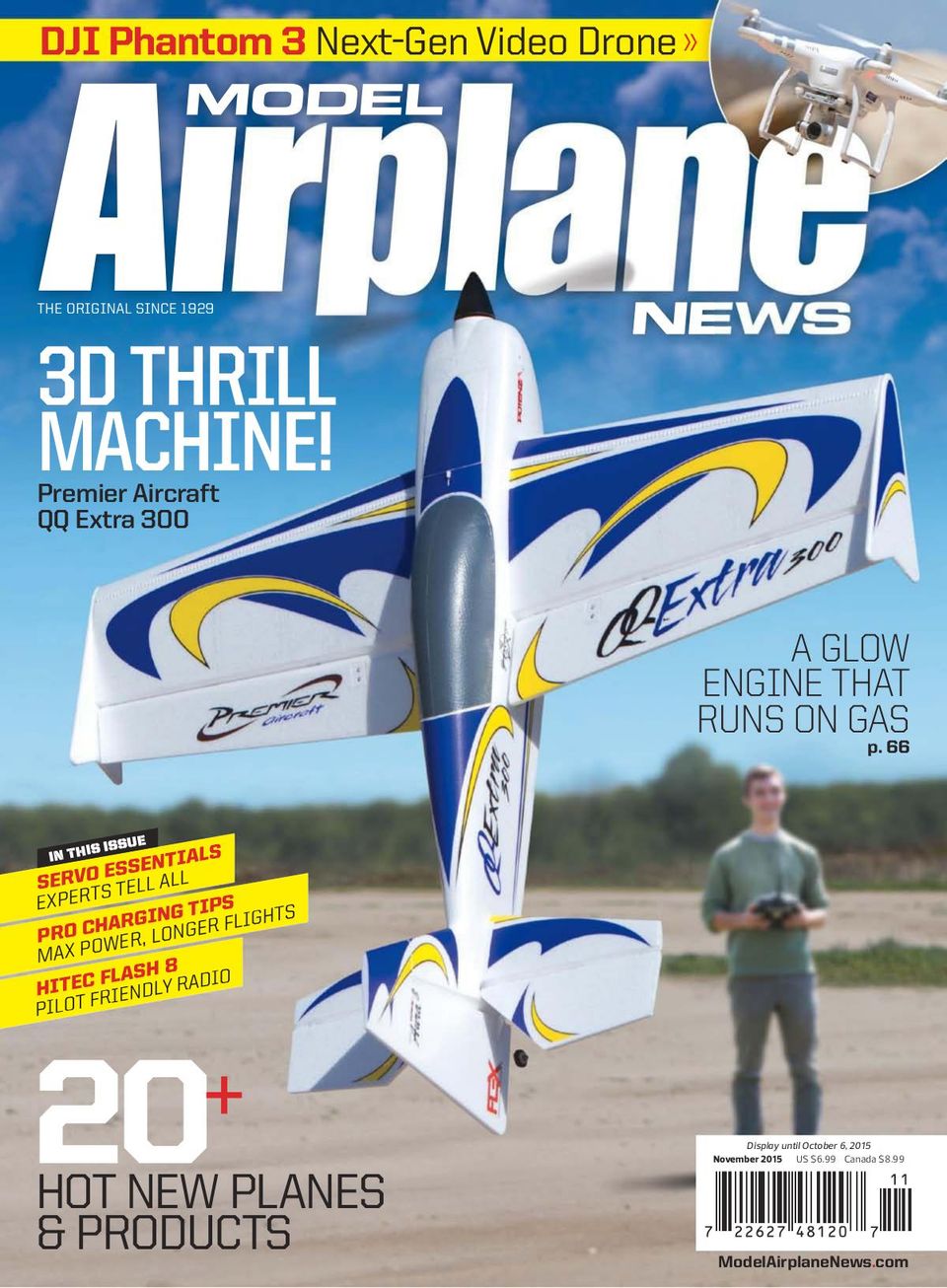 Model Airplane News-November 2015 Magazine - Get your Digital Subscription