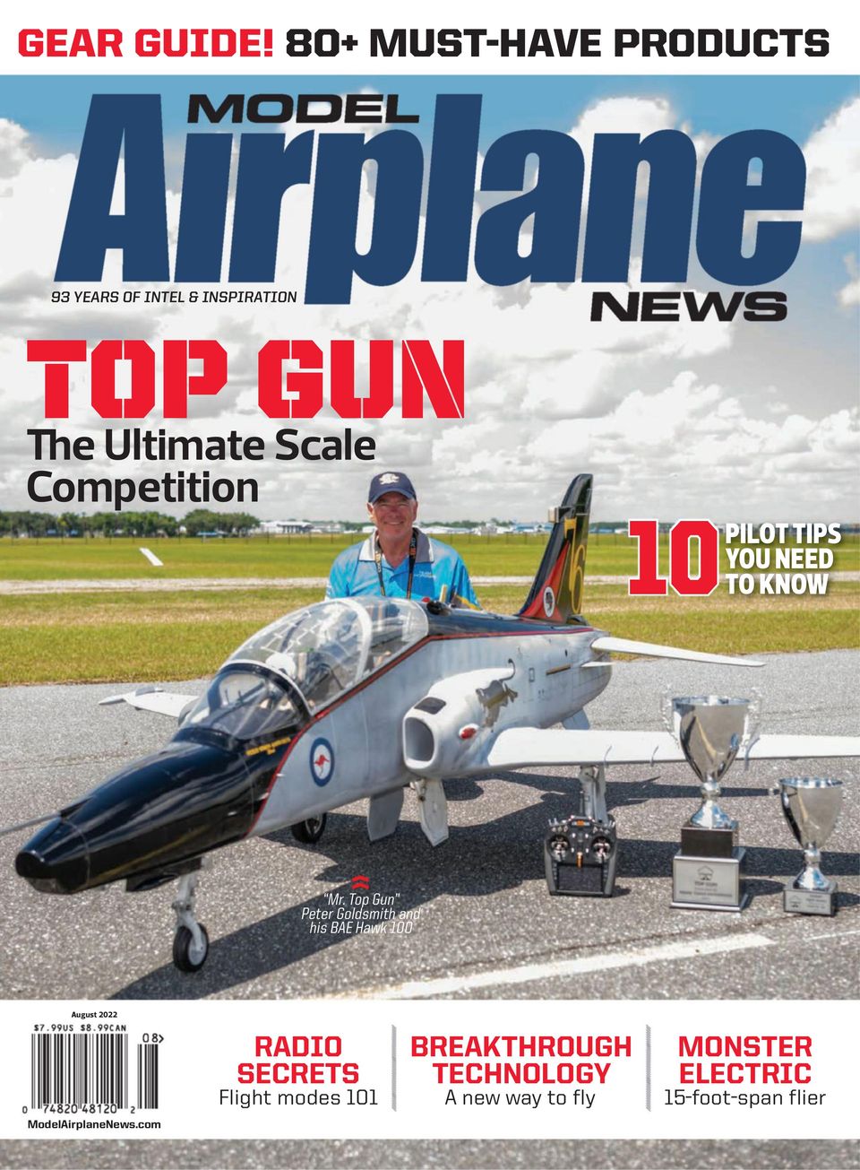 Model Airplane News-August 2022 Magazine - Get your Digital Subscription