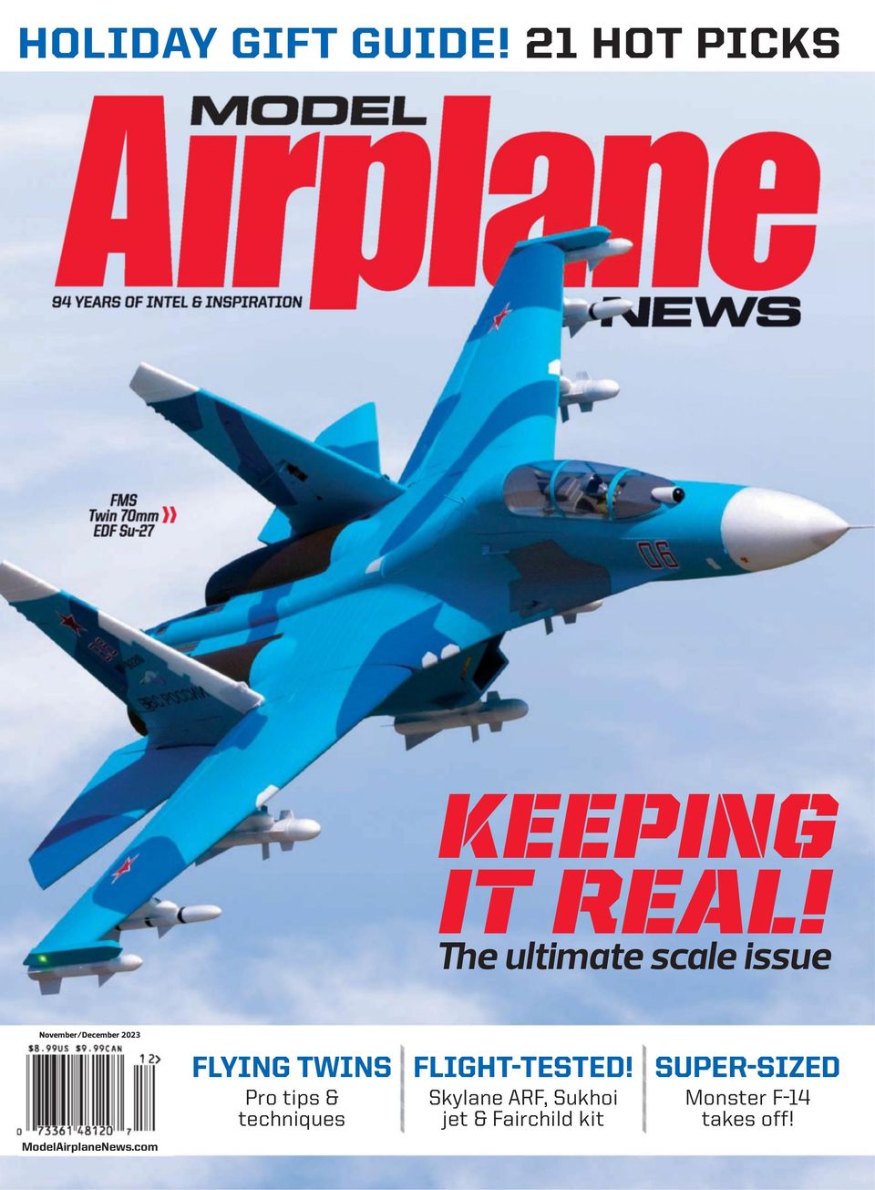 Model Airplane News-November/December 2023 Magazine