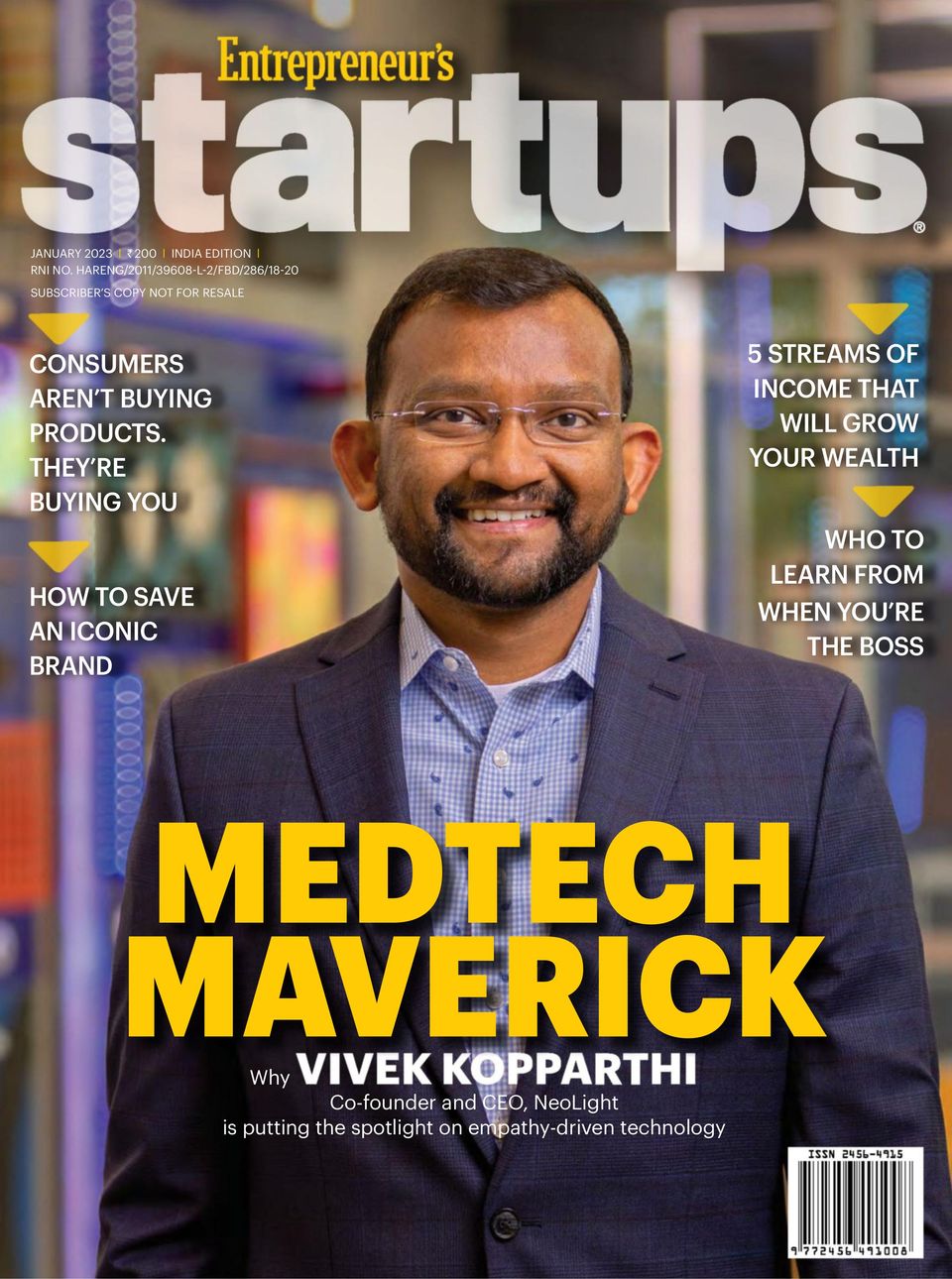 Get digital access to Entrepreneur magazine - Startups January 2023 ...