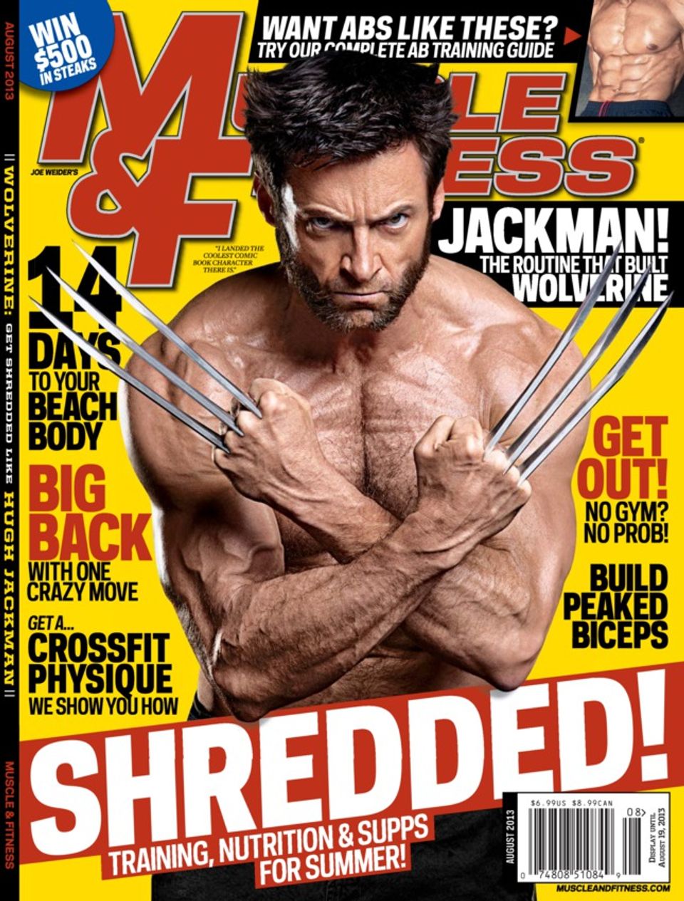 Muscle & Fitness US-August - 2013 Magazine - Get your Digital Subscription