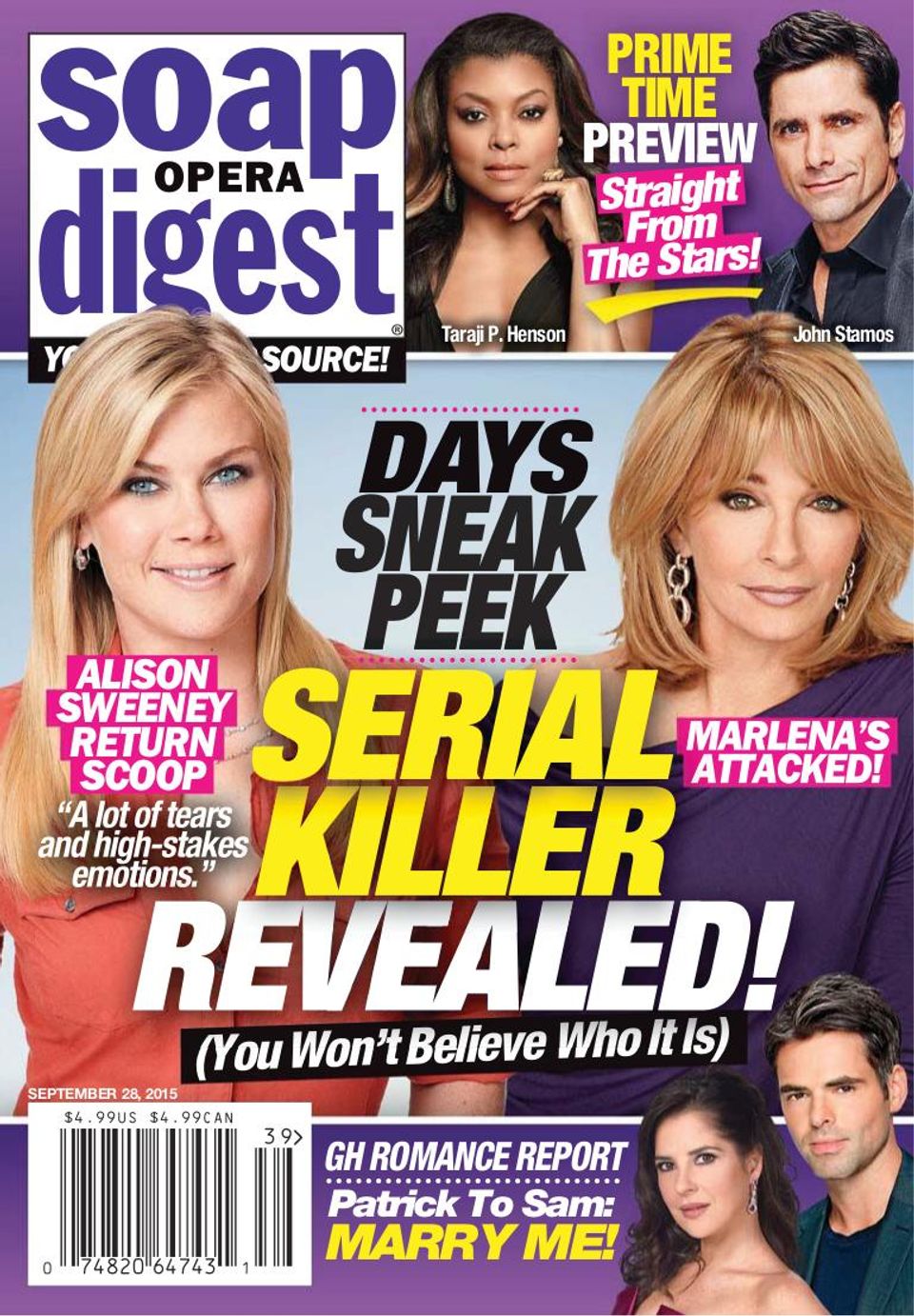Get digital access to Soap Opera Digest - September 28,2015 issue ...