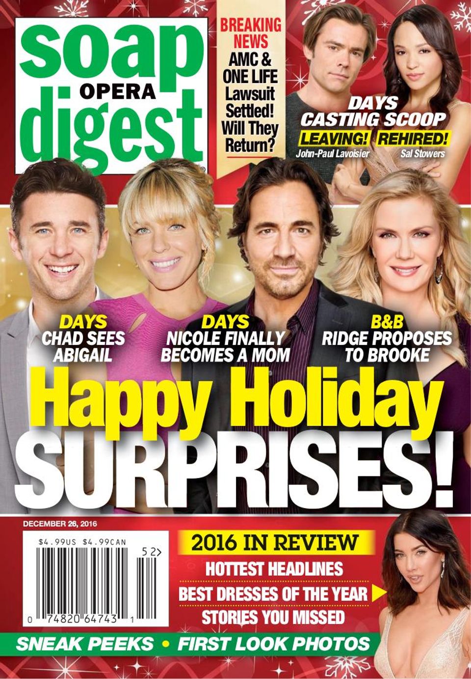 Get digital access to Soap Opera Digest - December 26,2016 issue ...