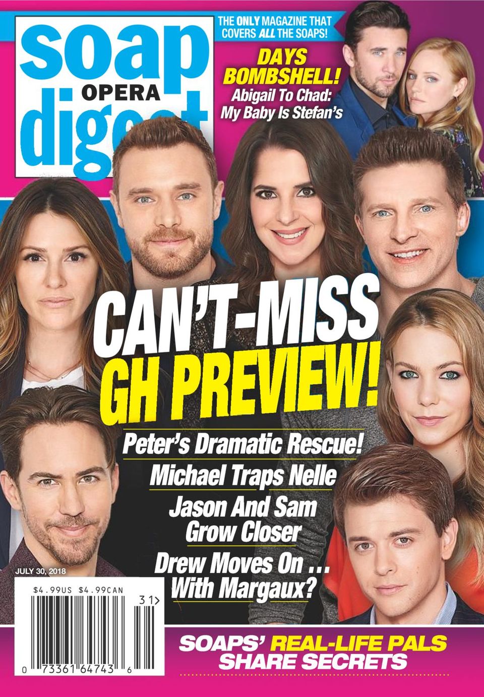 Get digital access to Soap Opera Digest - July 30, 2018 issue | Magzter.com