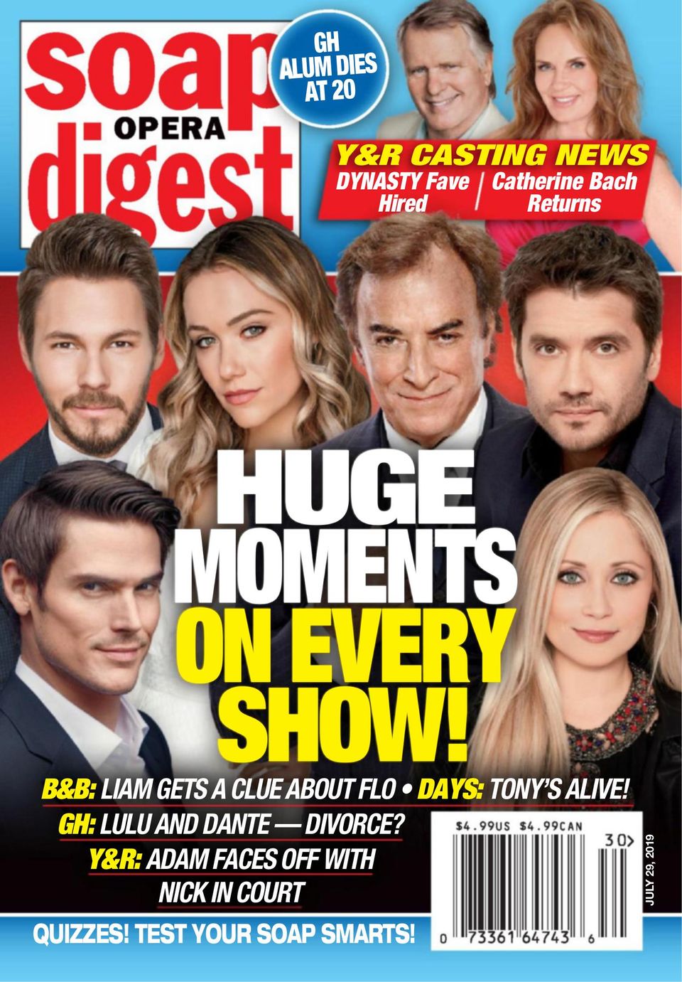 Get digital access to Soap Opera Digest - July 29, 2019 issue | Magzter.com