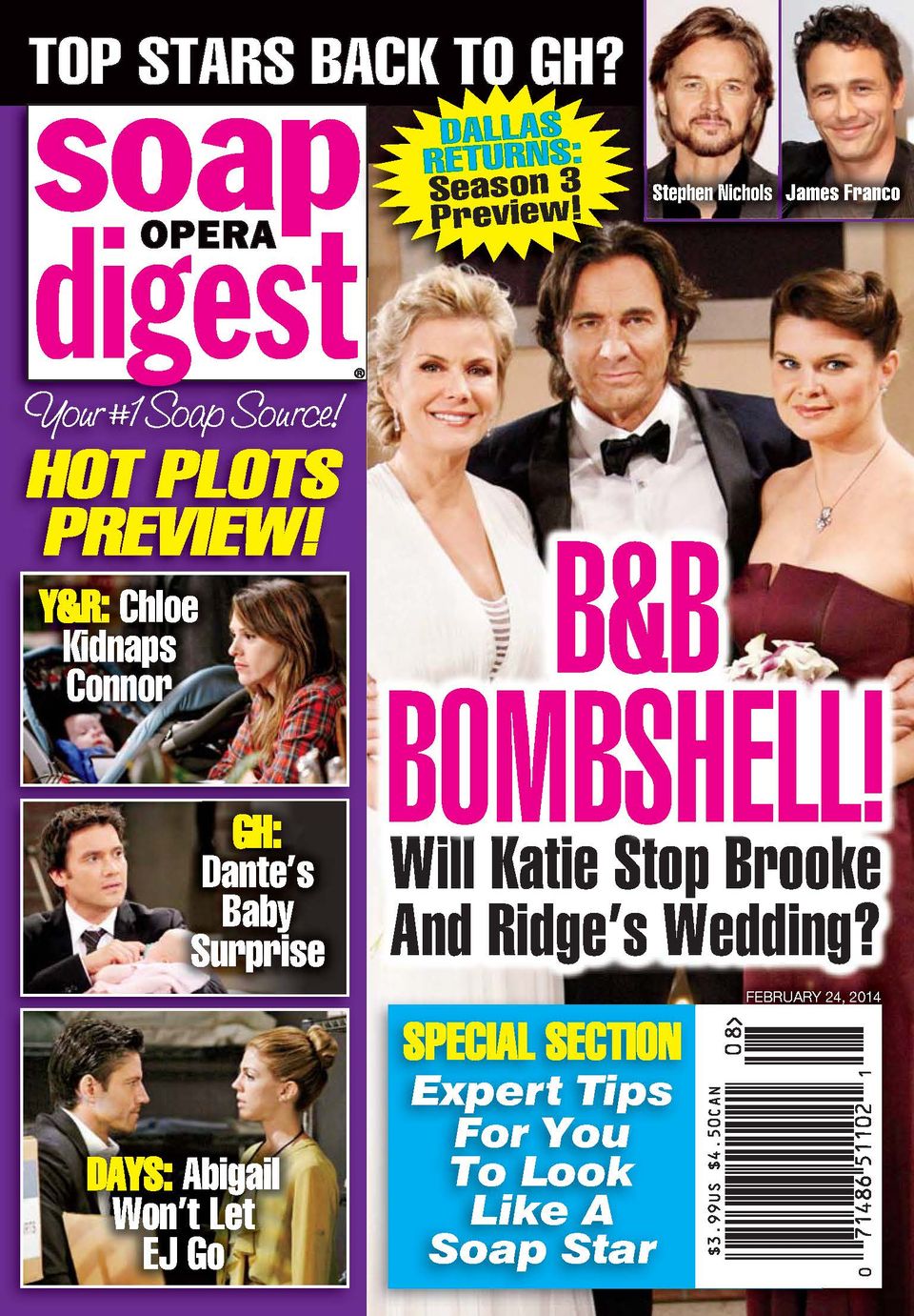 Get digital access to Soap Opera Digest - February 24,2014 issue ...