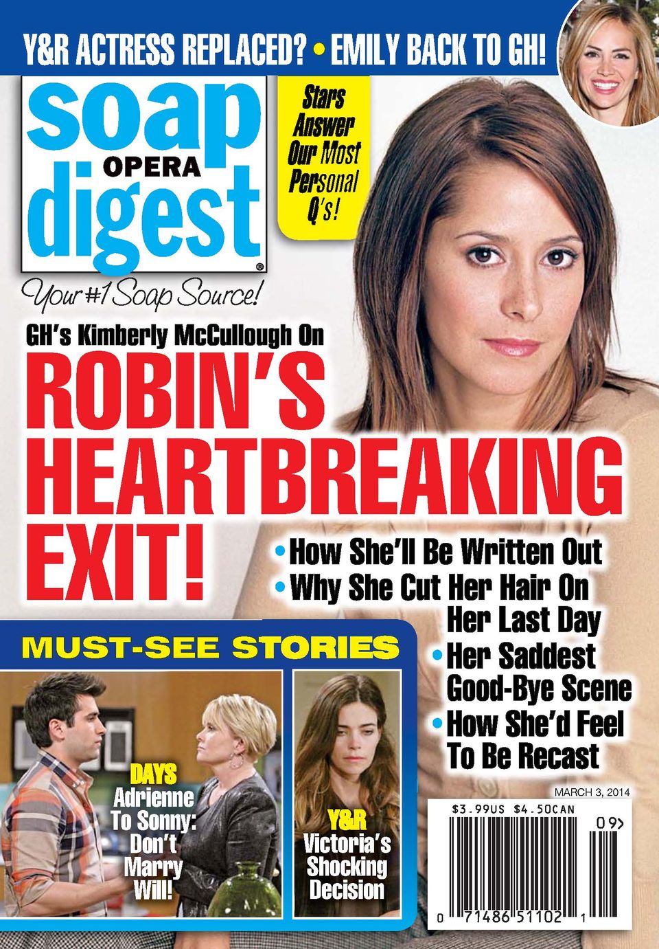 Soap Opera Digest-March 3,2014 Magazine - Get your Digital Subscription
