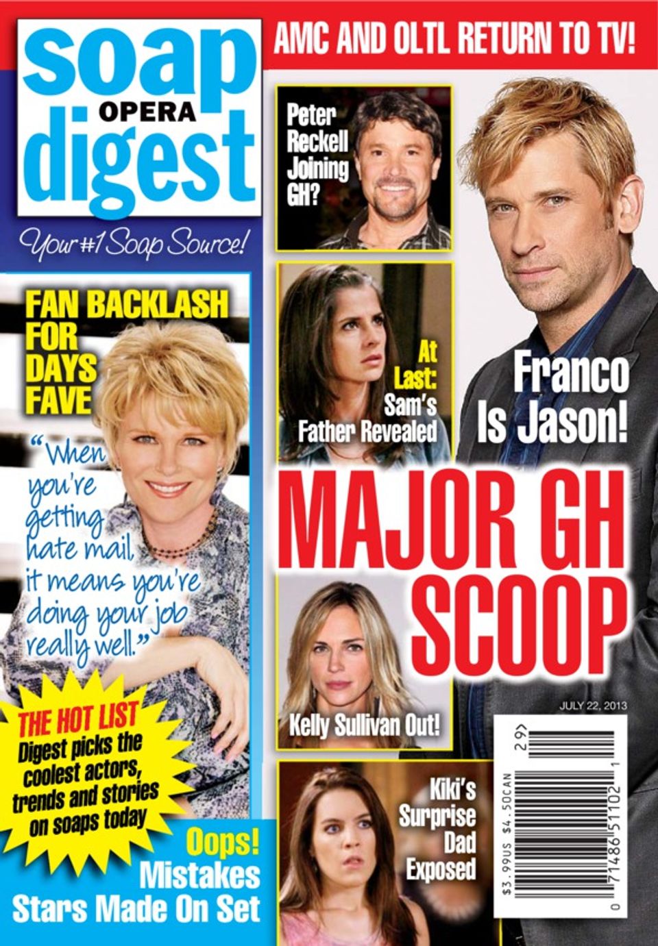 Soap Opera Digest-July 22,2013 Magazine - Get your Digital Subscription
