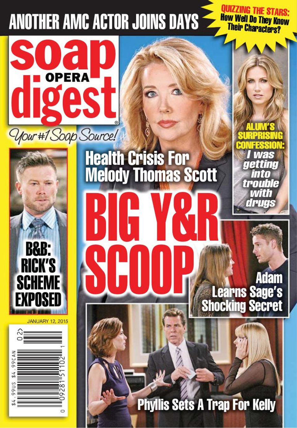 Soap Opera Digest-January 12,2015 Magazine - Get your Digital Subscription