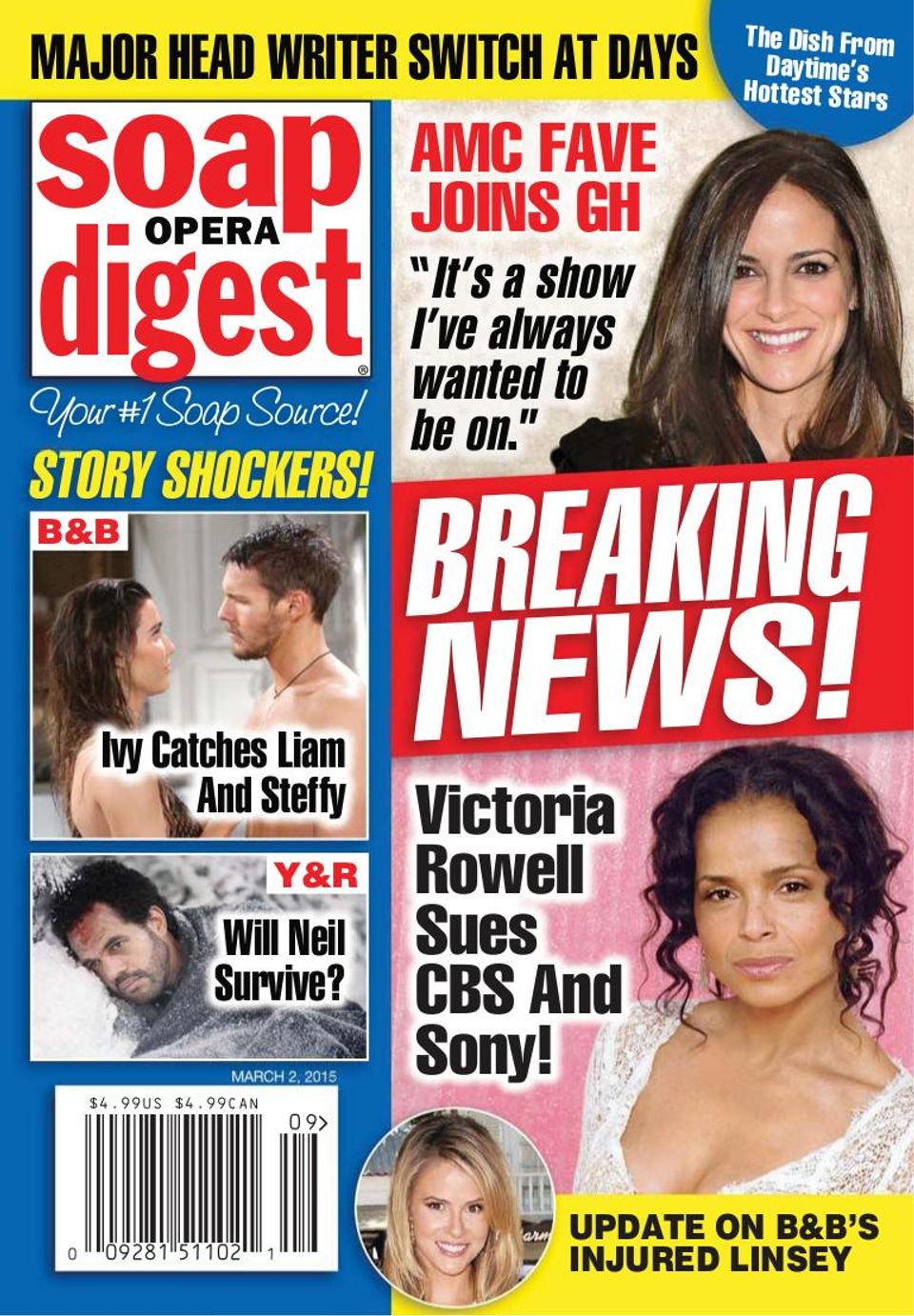 Get digital access to Soap Opera Digest - March 02,2015 issue | Magzter.com