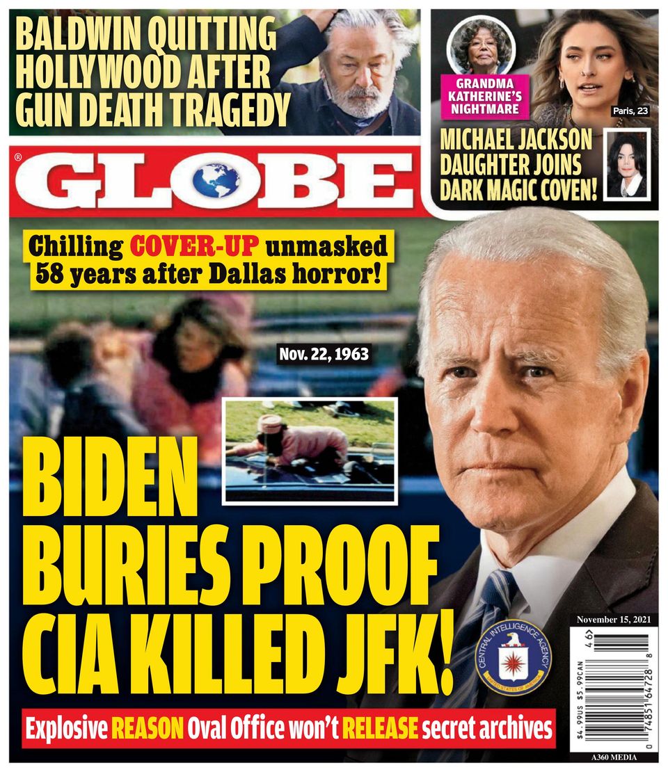 Get digital access to Globe US - November 15, 2021 issue | Magzter.com