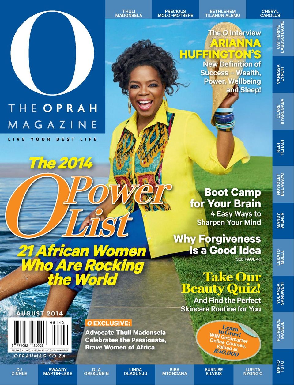 Get digital access to O, The Oprah magazine South Africa - August 2014 ...