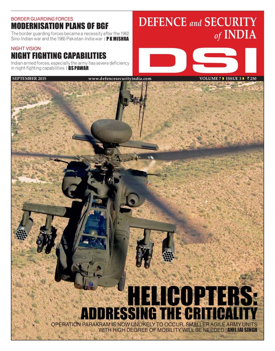 Get digital access to Defence and Security of India Magazine | Magzter.com