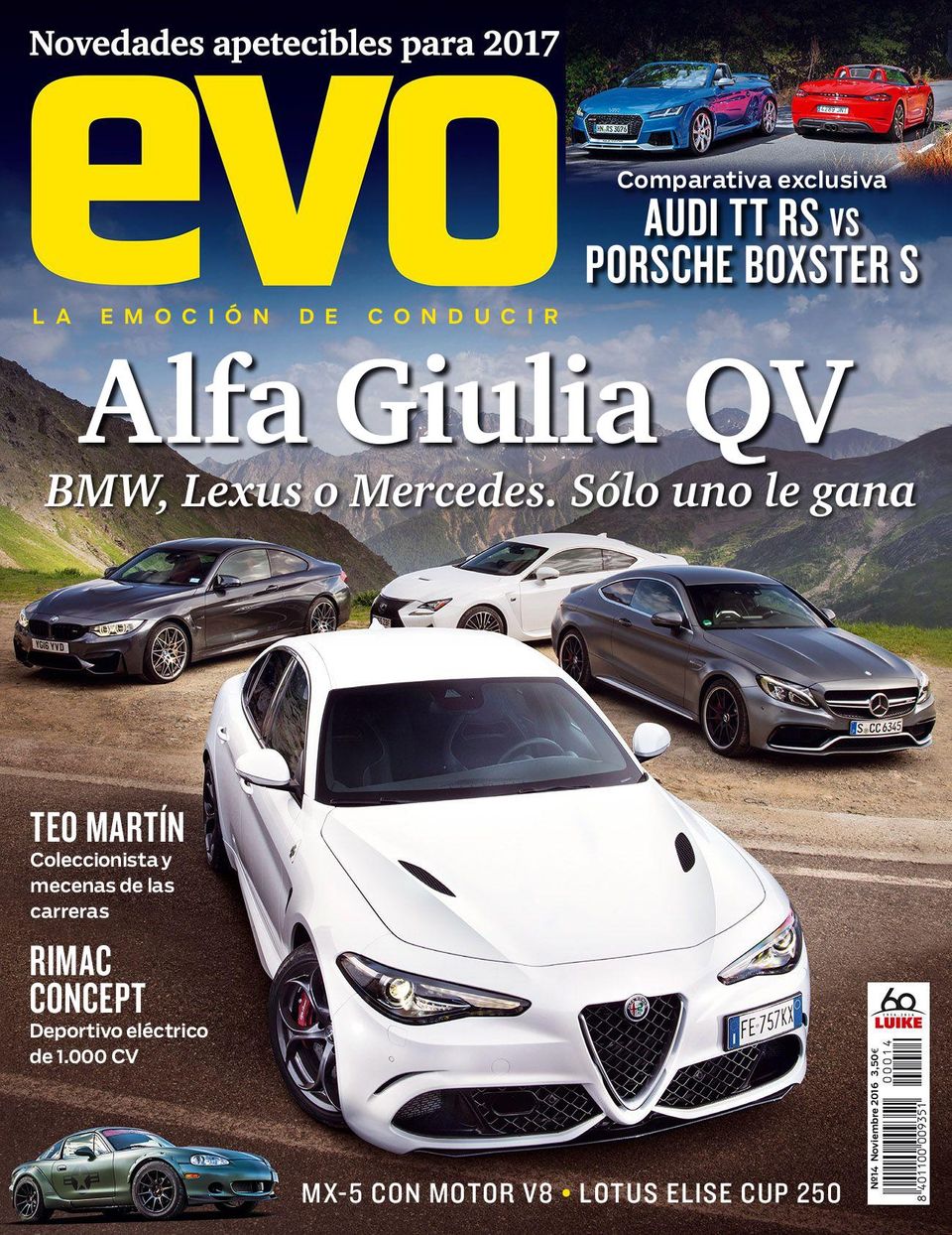 Evo España-Nº 14. Noviembre 2016 Magazine - Get your Digital Subscription