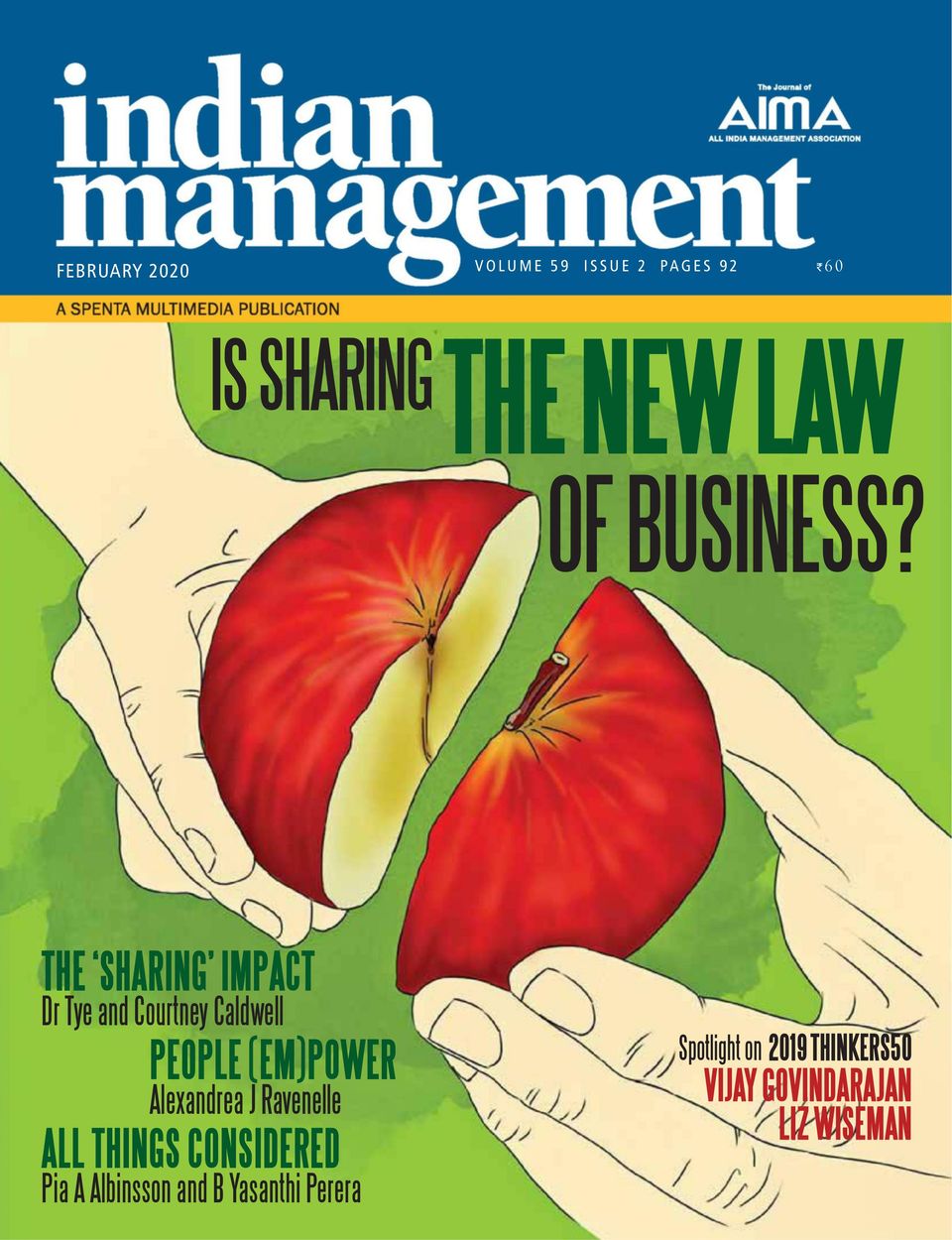Indian Management-February 2020 Magazine - Get your Digital Subscription