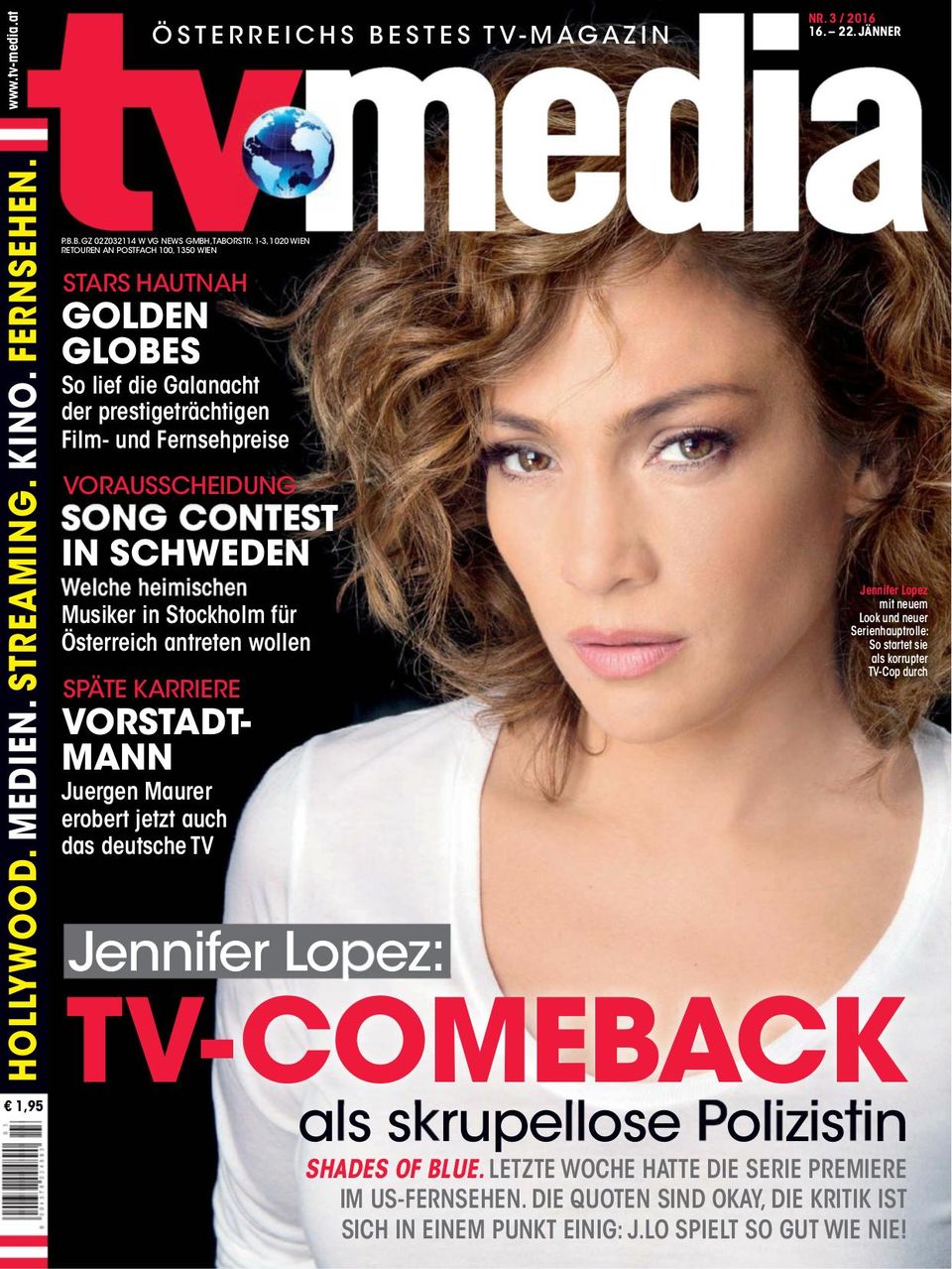 TV-MEDIA ePaper-Nr. 3 16. 1. - 22. 1. 2016 Magazine