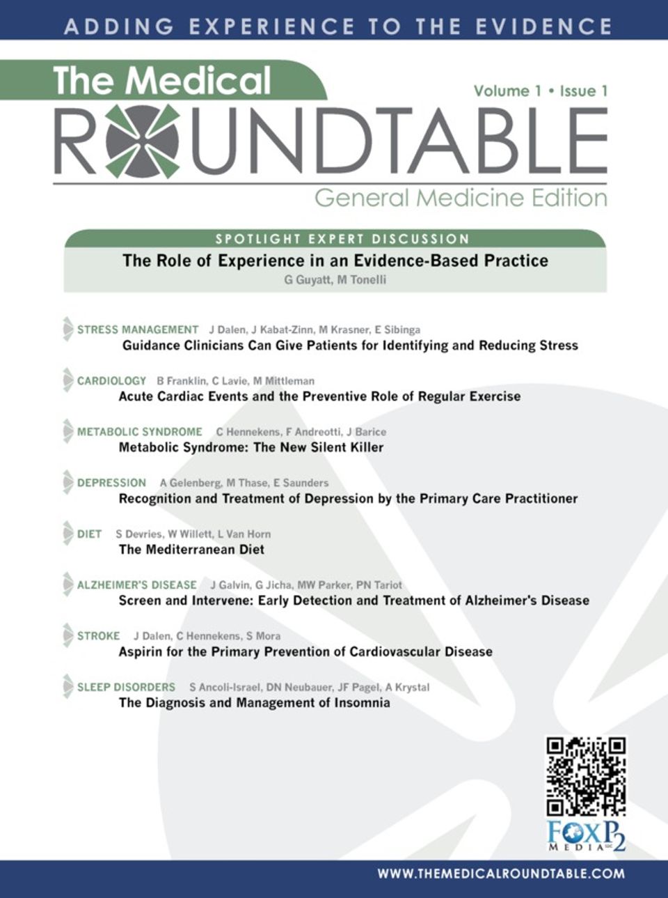 The Medical Roundtable - General Medicine-Issue 1 Magazine